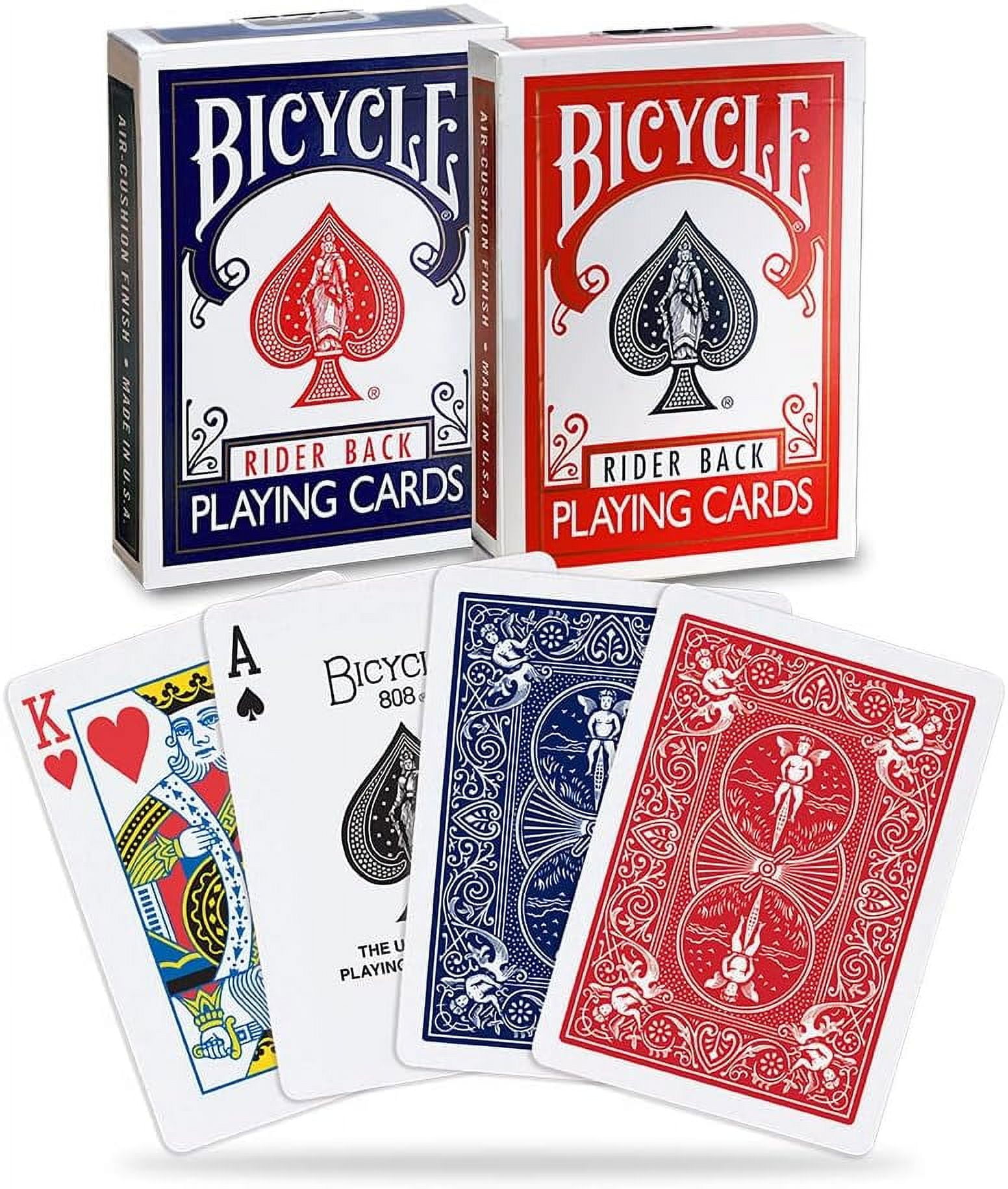 Bicyclist Back Playing Cards, Standard Index, Playing Cards, Premium ...