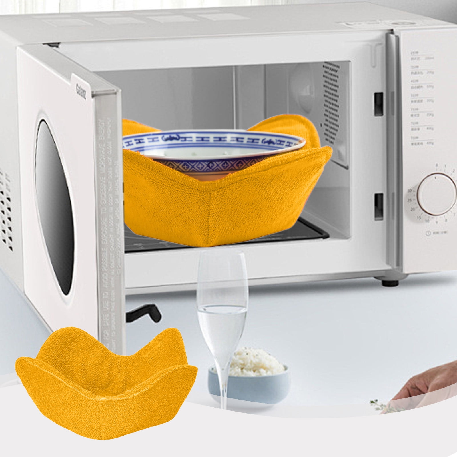 Bid Discount, Microwave Food Heating Bowl, Hot and Cold Bowls with ...