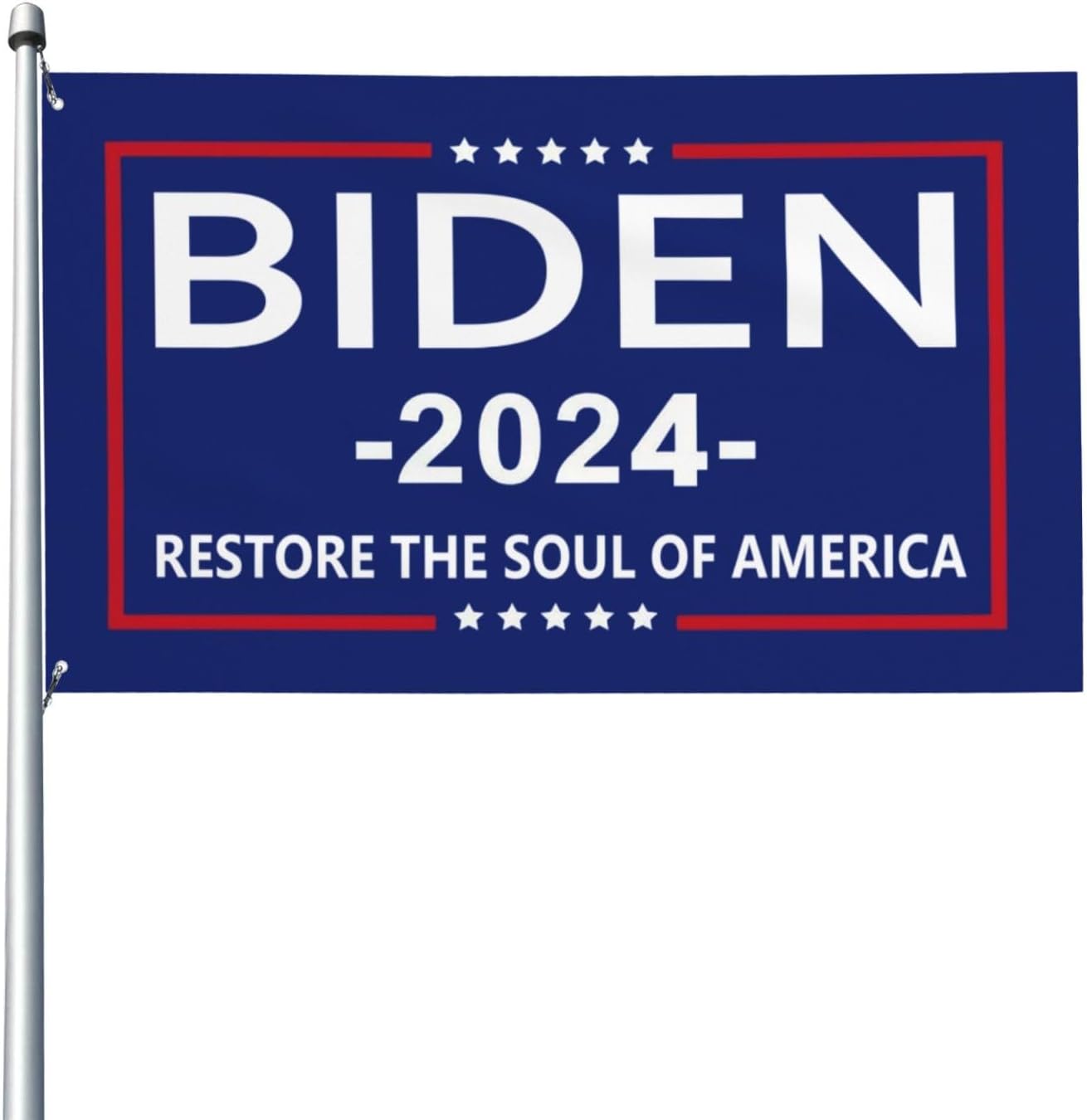 Biden 2024 Flag Restore The Soul Of America Flag Joe Biden Kamala ...