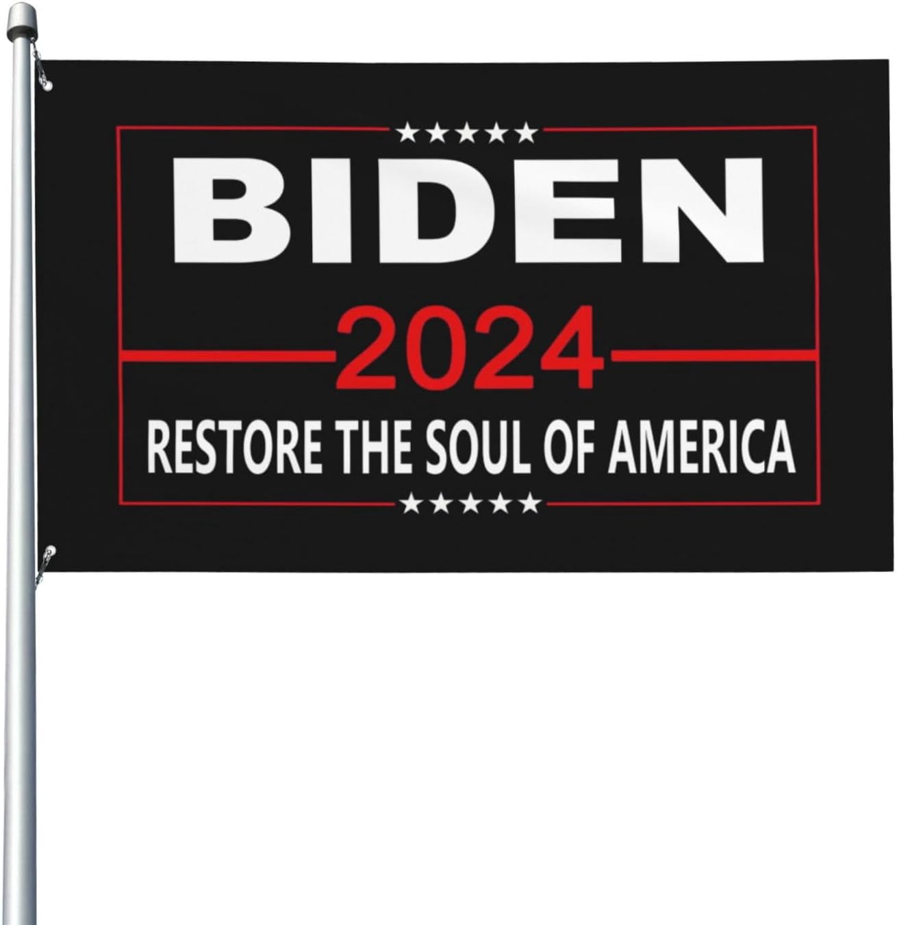 Biden 2024 Flag Restore The Soul Of America Flag Joe Biden Kamala ...