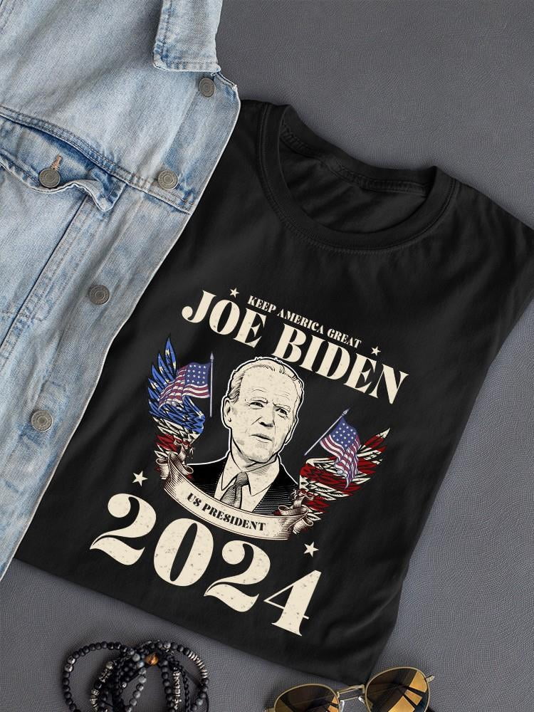 Biden 2024 Keep America Great T-shirt Male's -SmartPrintsInk Designs ...