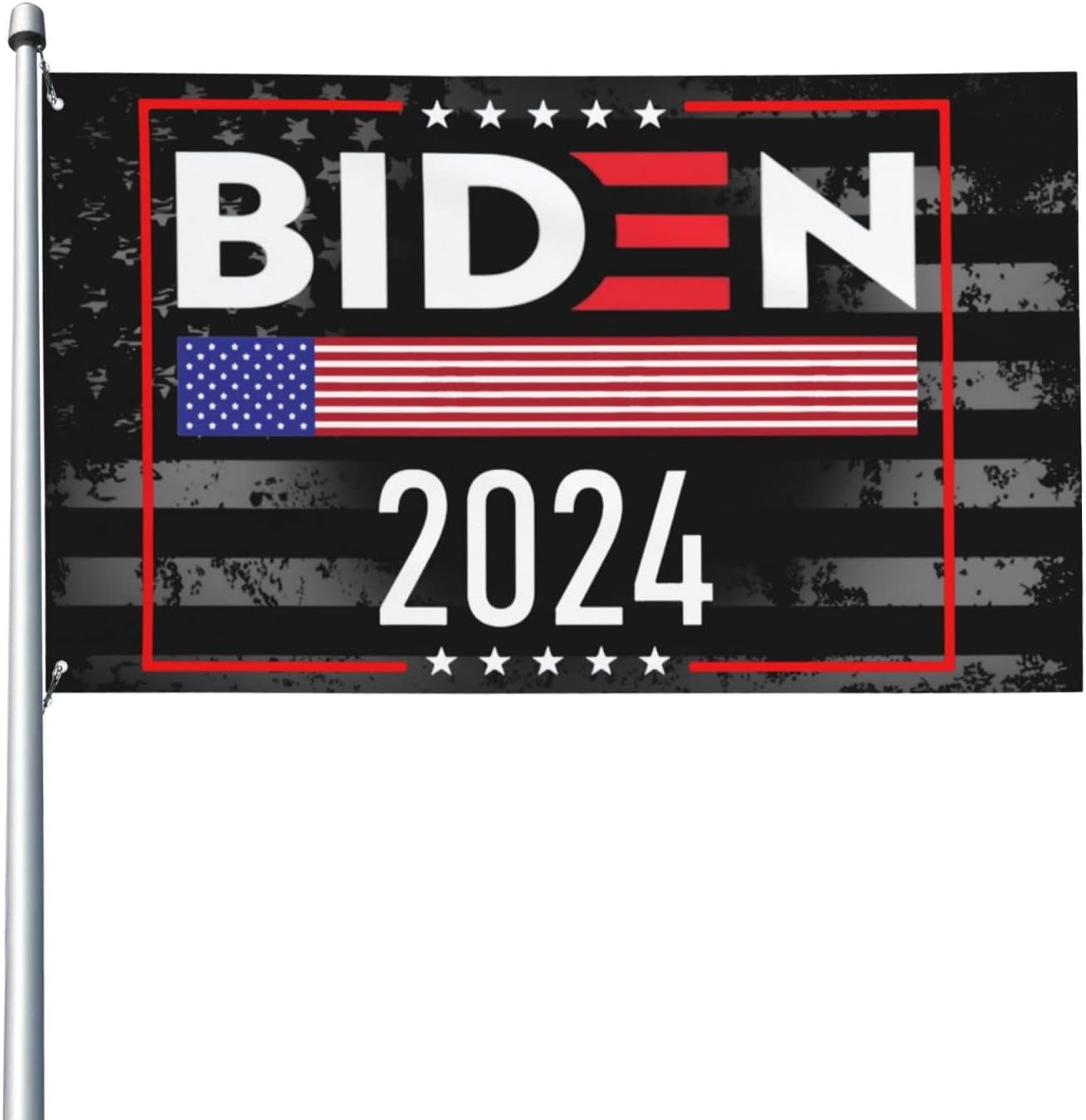 Biden 2024 - Re-Elect Joe Biden - Kamala Harris - Democrats Flag 3X5 ...