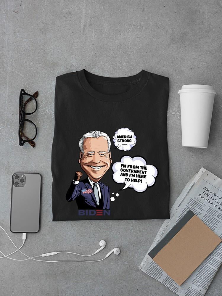 Biden America Strong T-shirt Men's -SmartPrintsInk Designs - Walmart.com