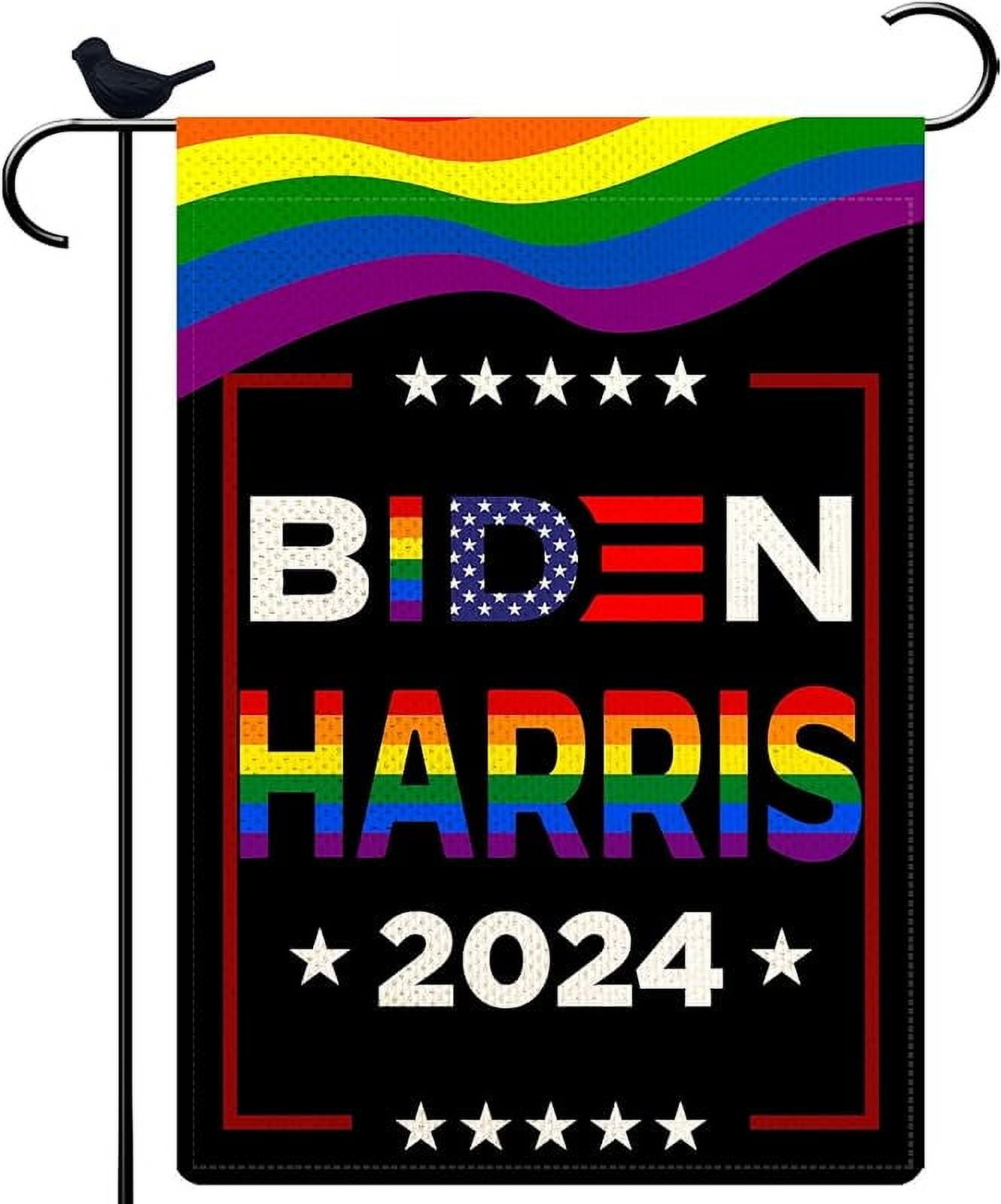 Biden Harris 2024 Garden Flag Biden Harris Flag Voted 2024 President ...