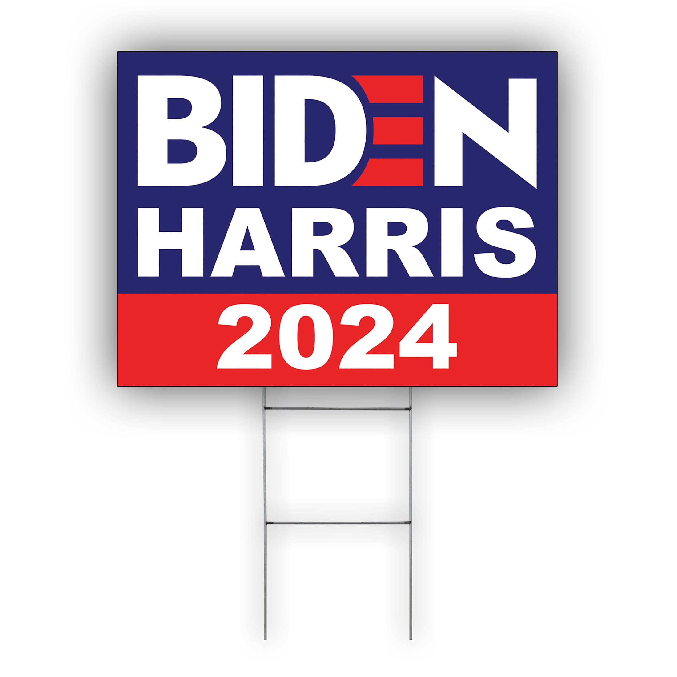 Biden Harris 2024 Vote For President Coroplast Yard Sign With H Stake ...