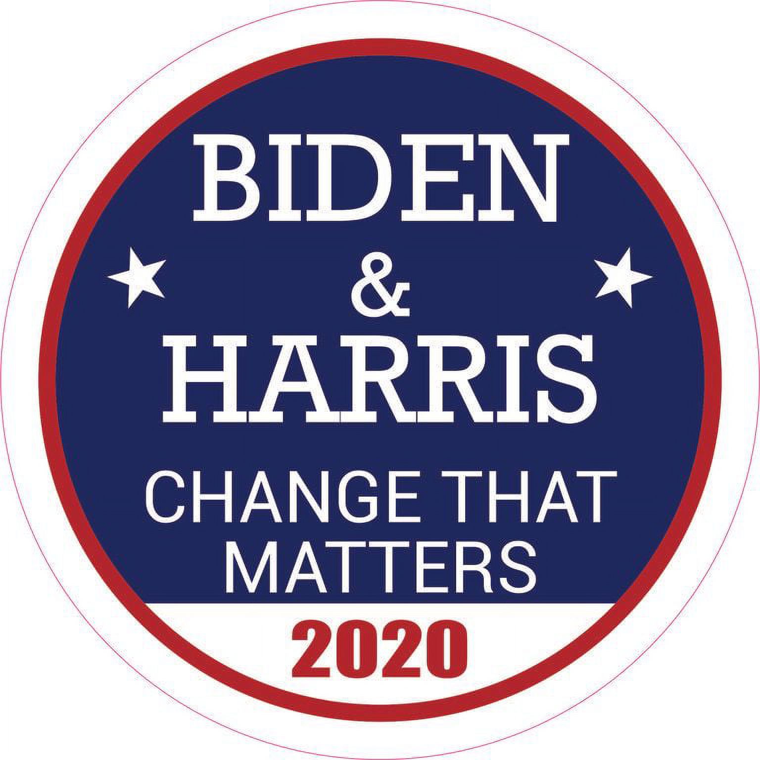 Biden and Harris Campaign Sign Vinyl Sticker Car Window Bumper Decals ...