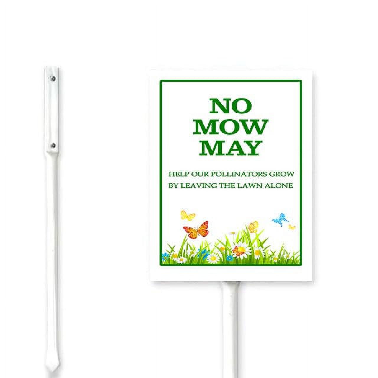 Bidesign (8x12)IN No Mow May Help Pollinators Grow Leaving The Lawn ...
