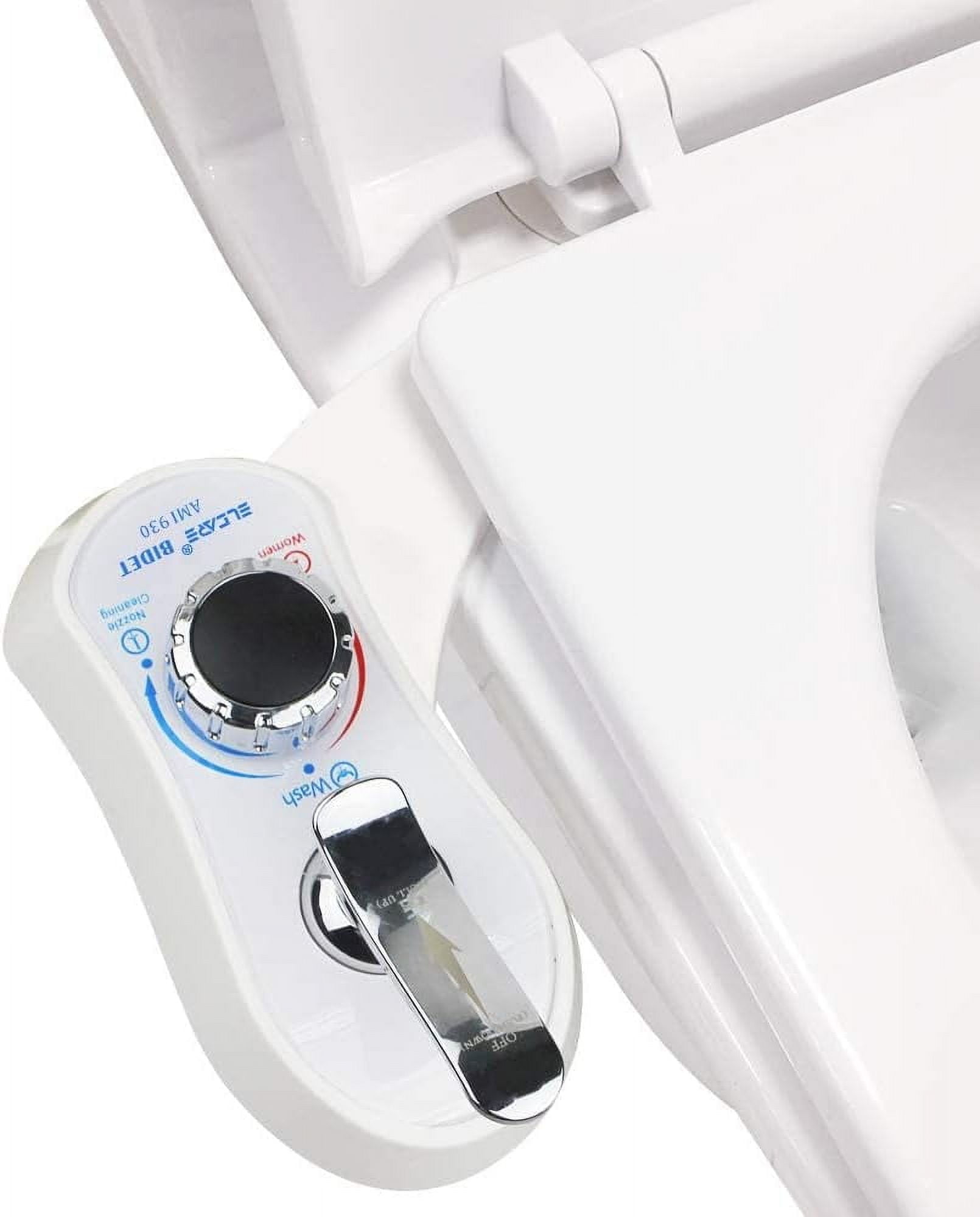 Bidet AMI 930- Water Non- Mechanical Bidet Attachment-Selfcleaning Dual ...