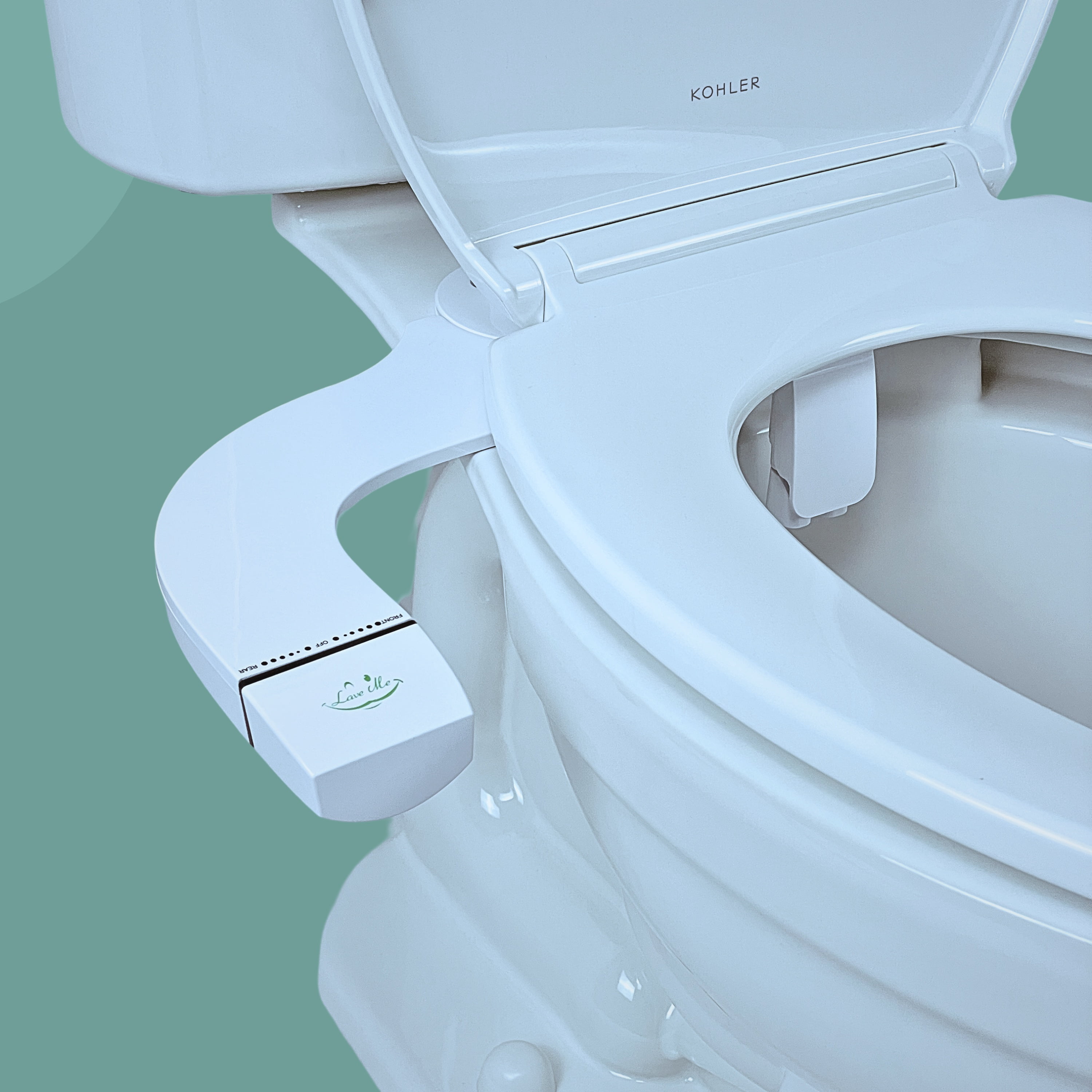 Bidet Attachment For Toilets, Dual Nozzle, Self Cleaning, Slim Design ...