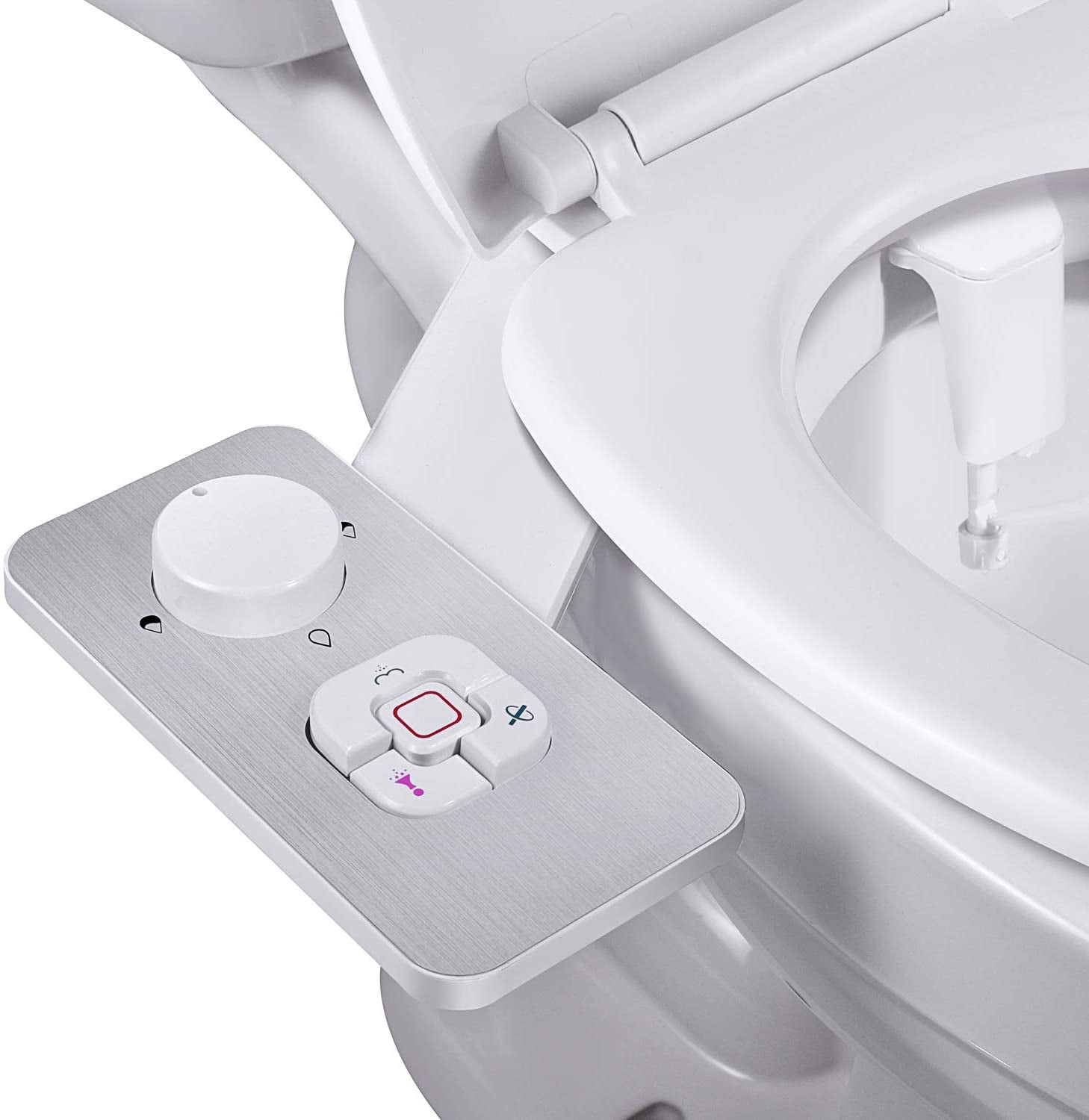 Bidet Attachment - SAMODRA Non-electric Cold Water Bidet Toilet Seat ...