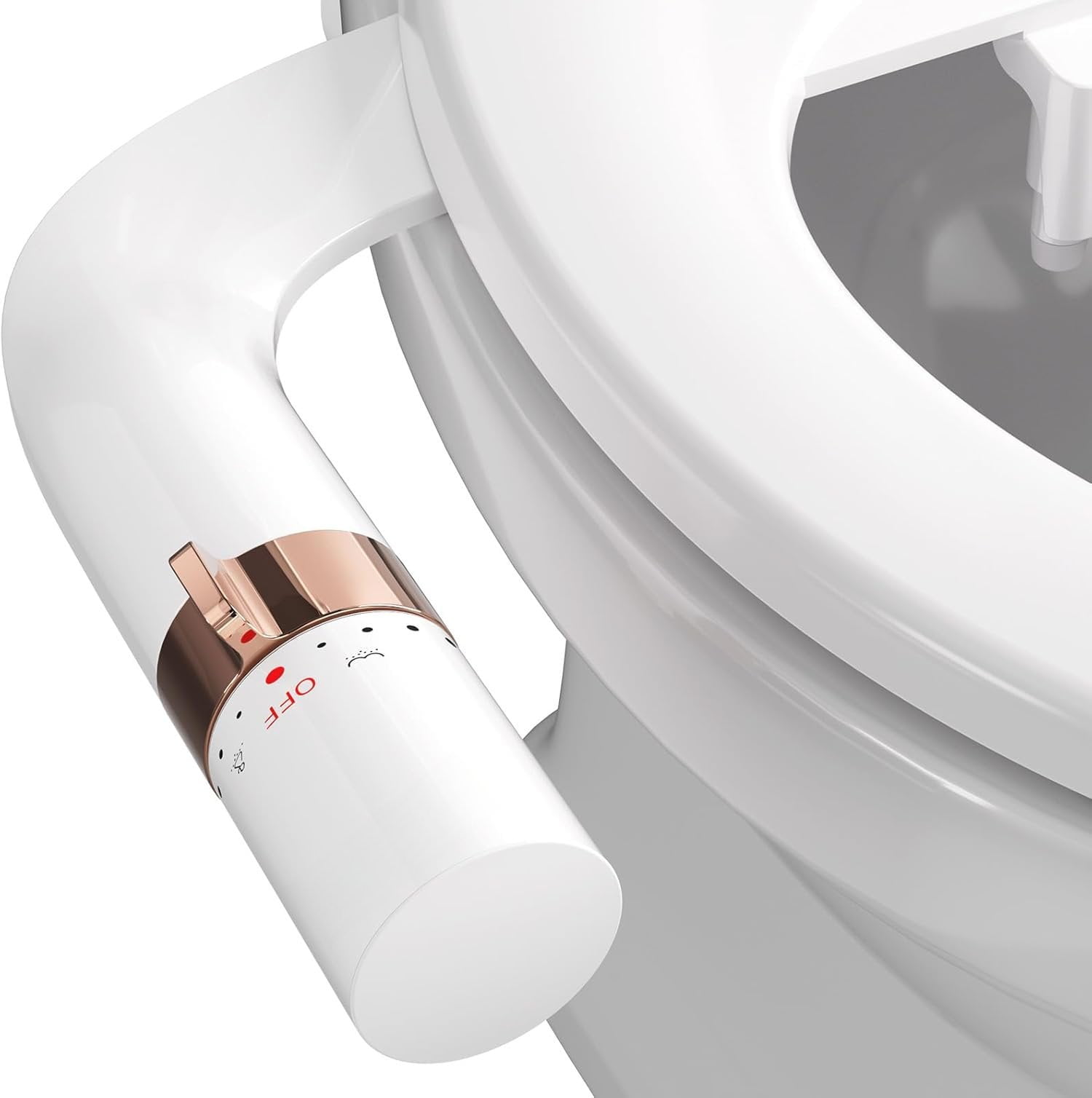 Bidet Attachment for Toilet, Dual Nozzle Bidet Toilet Seat, Non ...