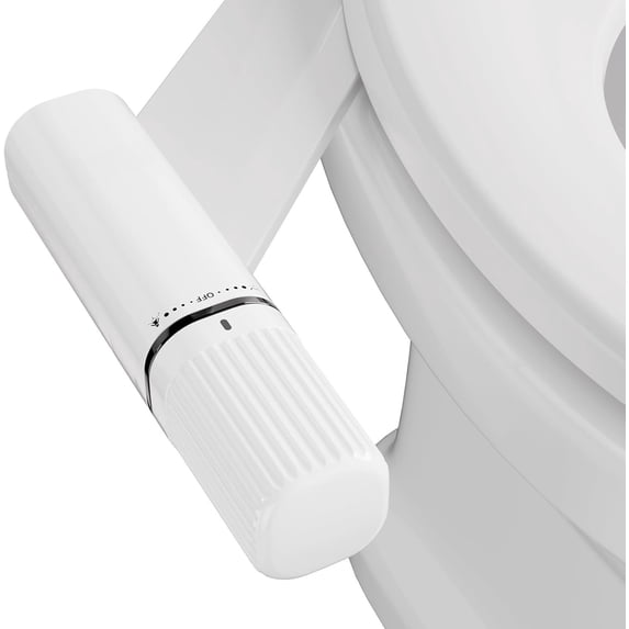 Bidet Attachment for Toilet - Dual Retractable Nozzles Bidet(Hygienic ...
