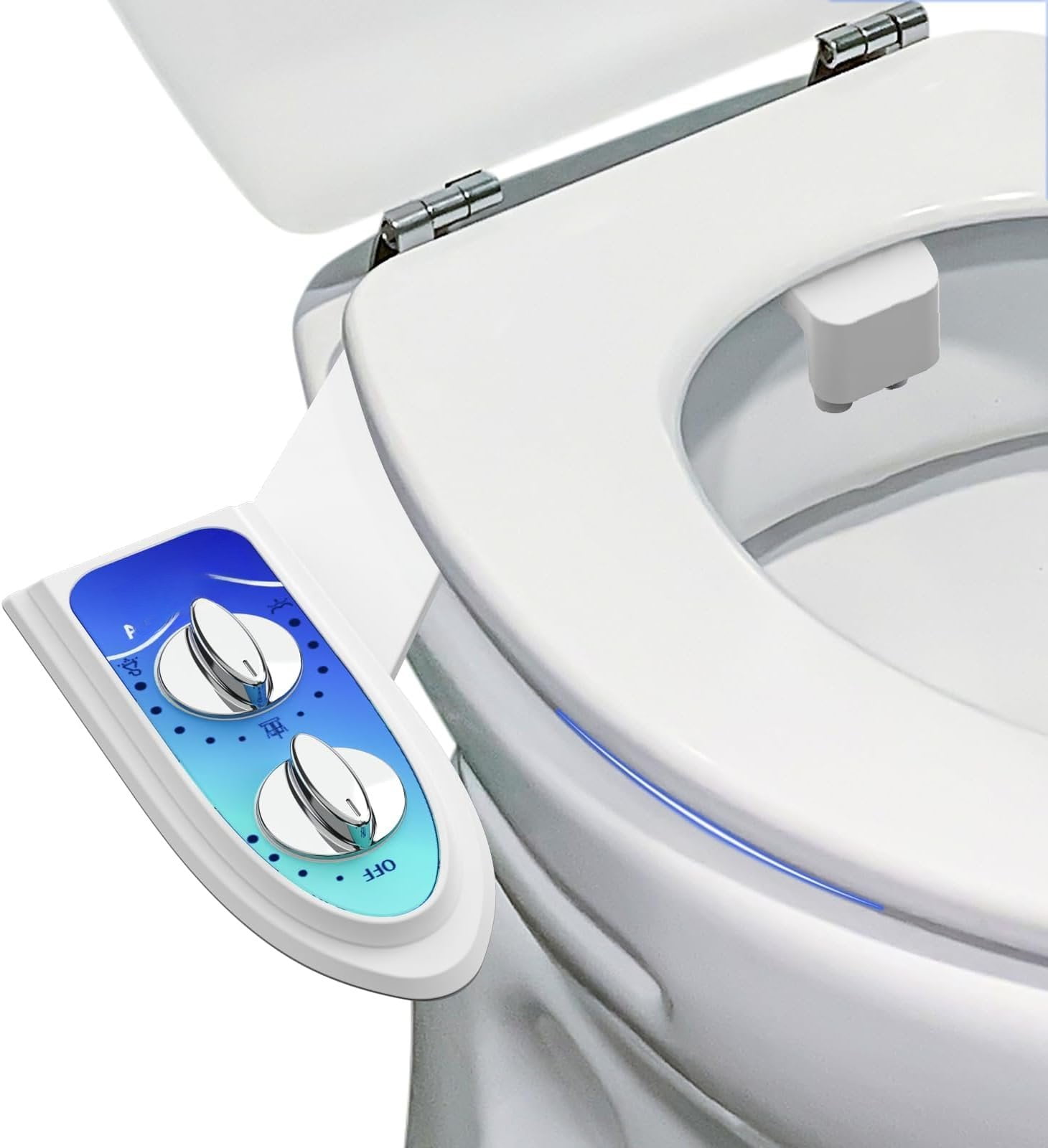 Bidet Attachment for Toilet, Non- Cold Water, Toilet Bidet with Dual ...