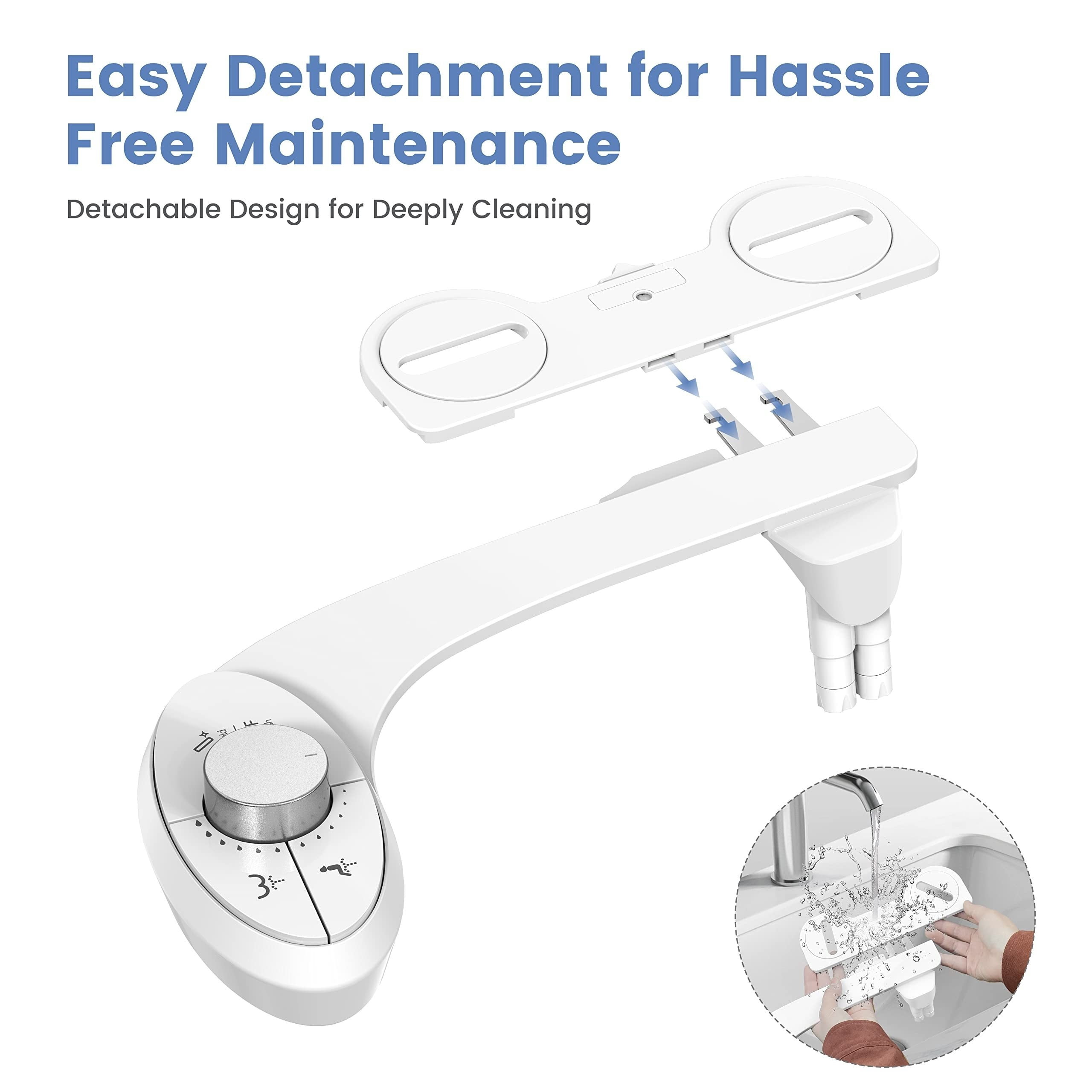 Bidet Attachment For Toilet Ultra-Slim Bidets For Existing Toilets, Non ...