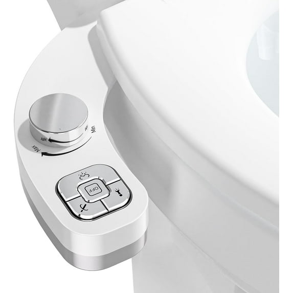 Bidet Attachment for Toilet, Dual Nozzle (Frontal and Rear Wash) Non ...