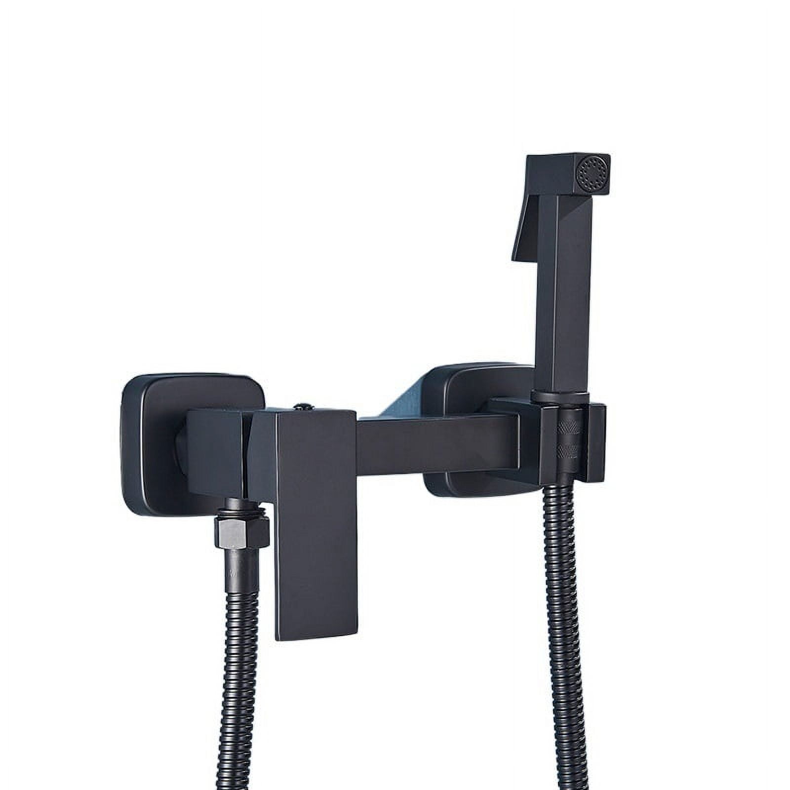 Bidet Faucet Brass Shower Tap, Washer Mixer Cold Hot Water Mixer Crane ...