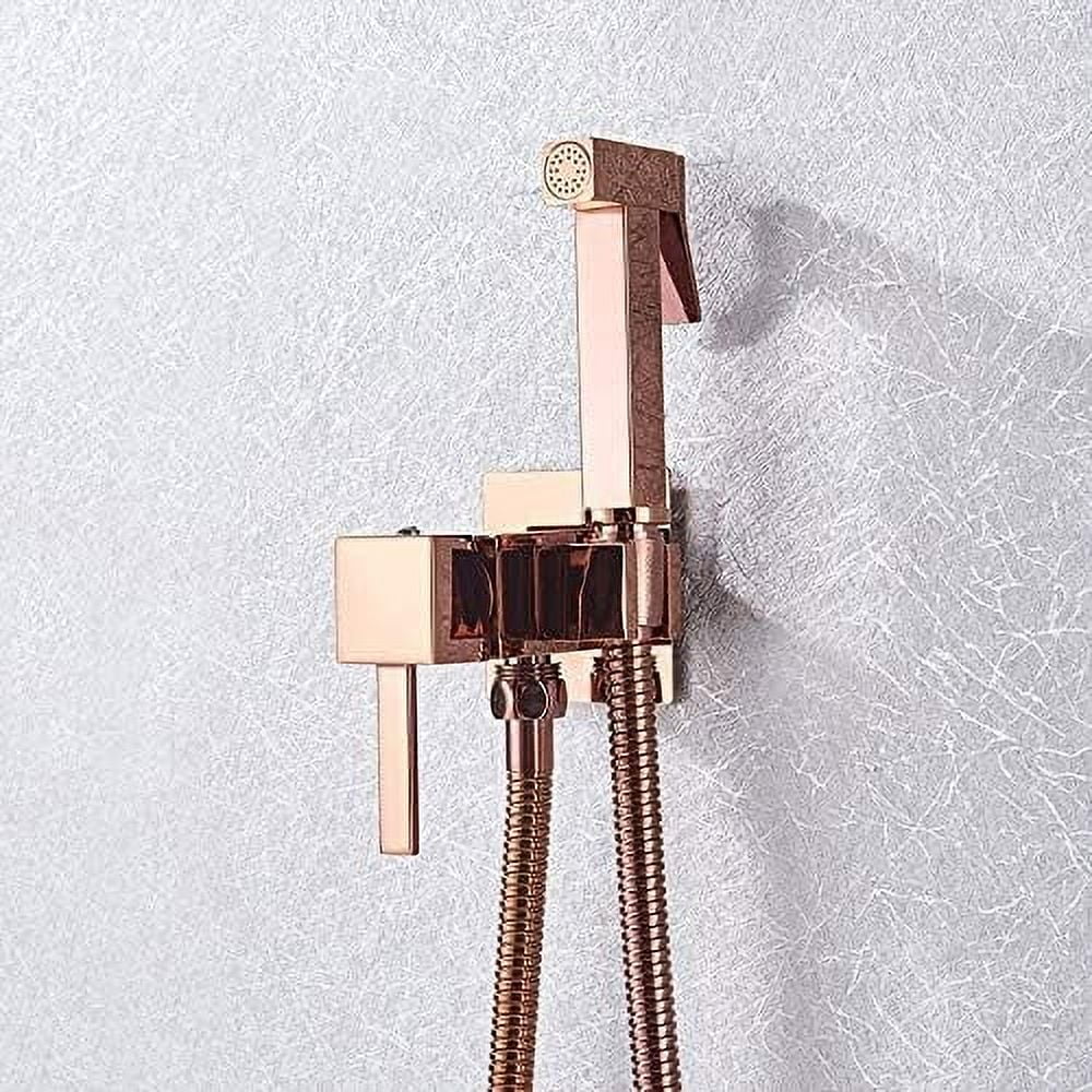 Bidet Faucet Brass Shower Tap Washer Mixer Cold Hot Water Mixer Crane ...