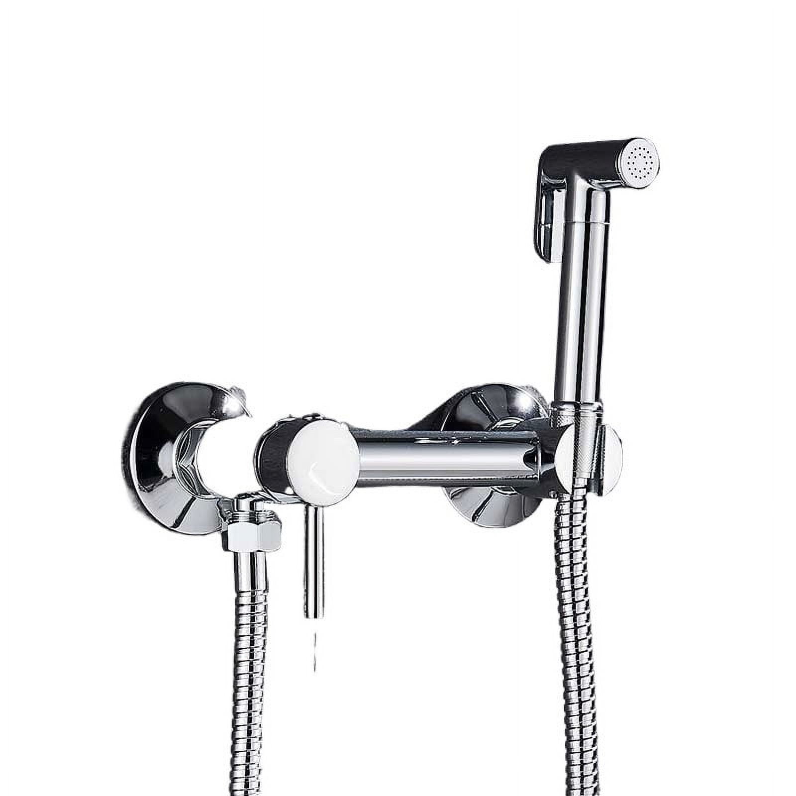 Bidet Faucet Brass Shower Tap, Washer Mixer Cold Hot Water Mixer Crane ...