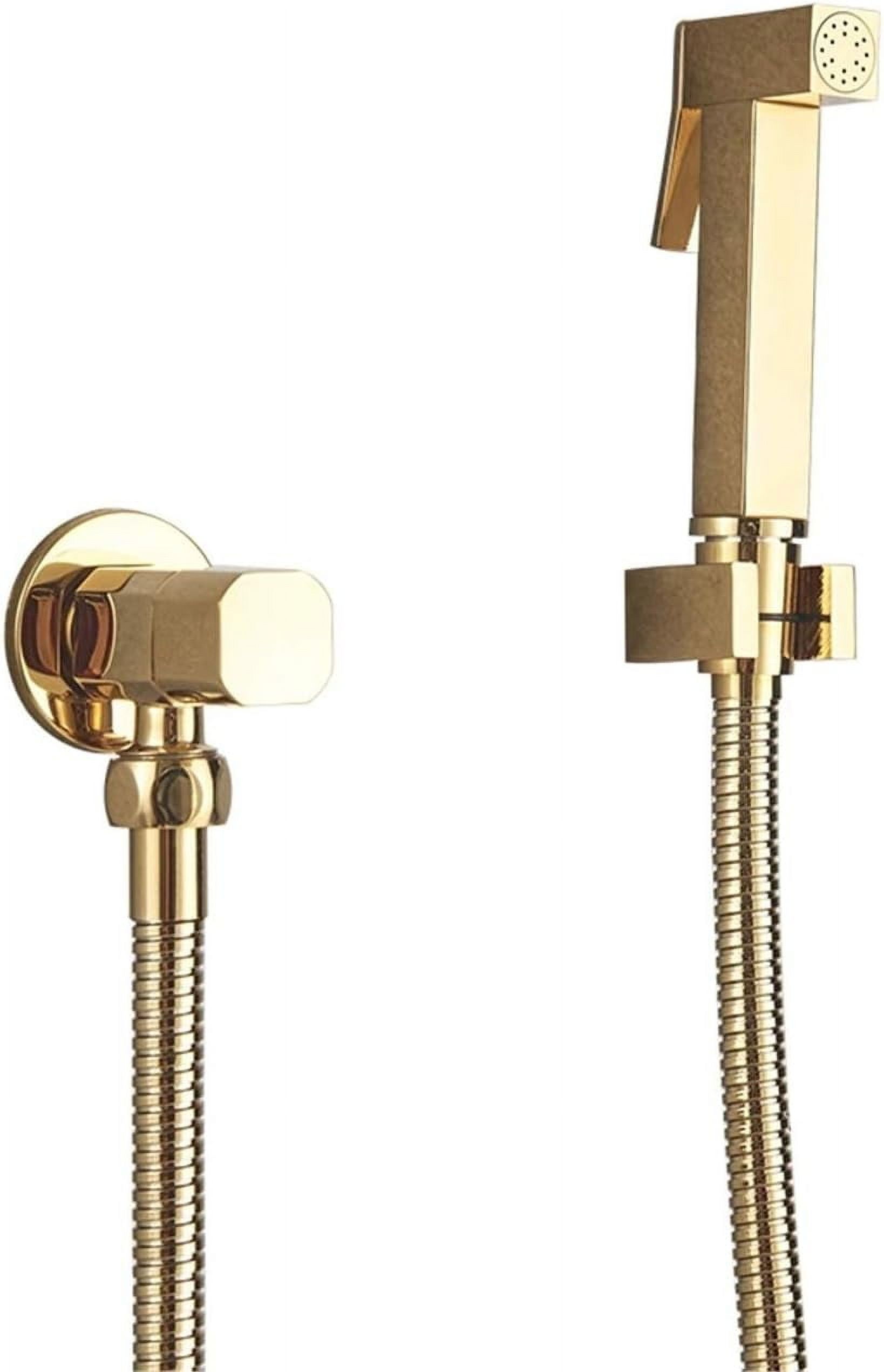 Bidet Faucet, Brass Shower Tap Washer Mixer Single Cold Water Shower ...