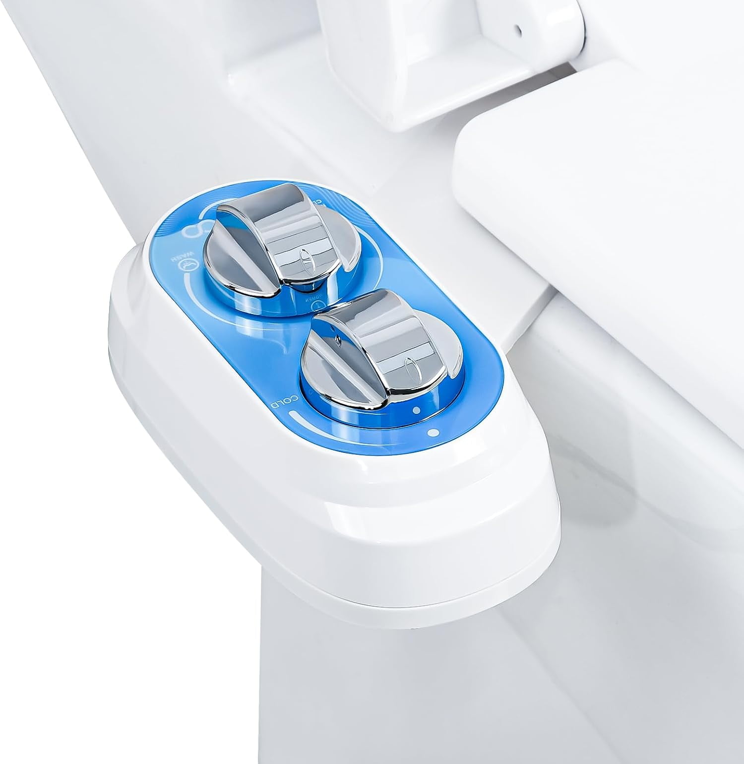 Bidet, Non- Bidet Attachment for Toilet Seat,Self-Cleaning, Dual Nozzle ...
