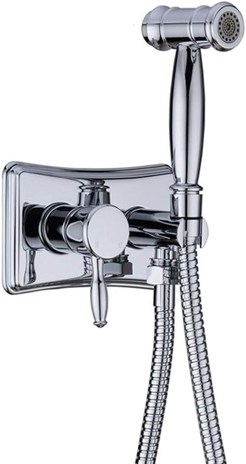 Bidet Sprayer with Cold and Hot Water Brass Portable Cloth Diaper ...