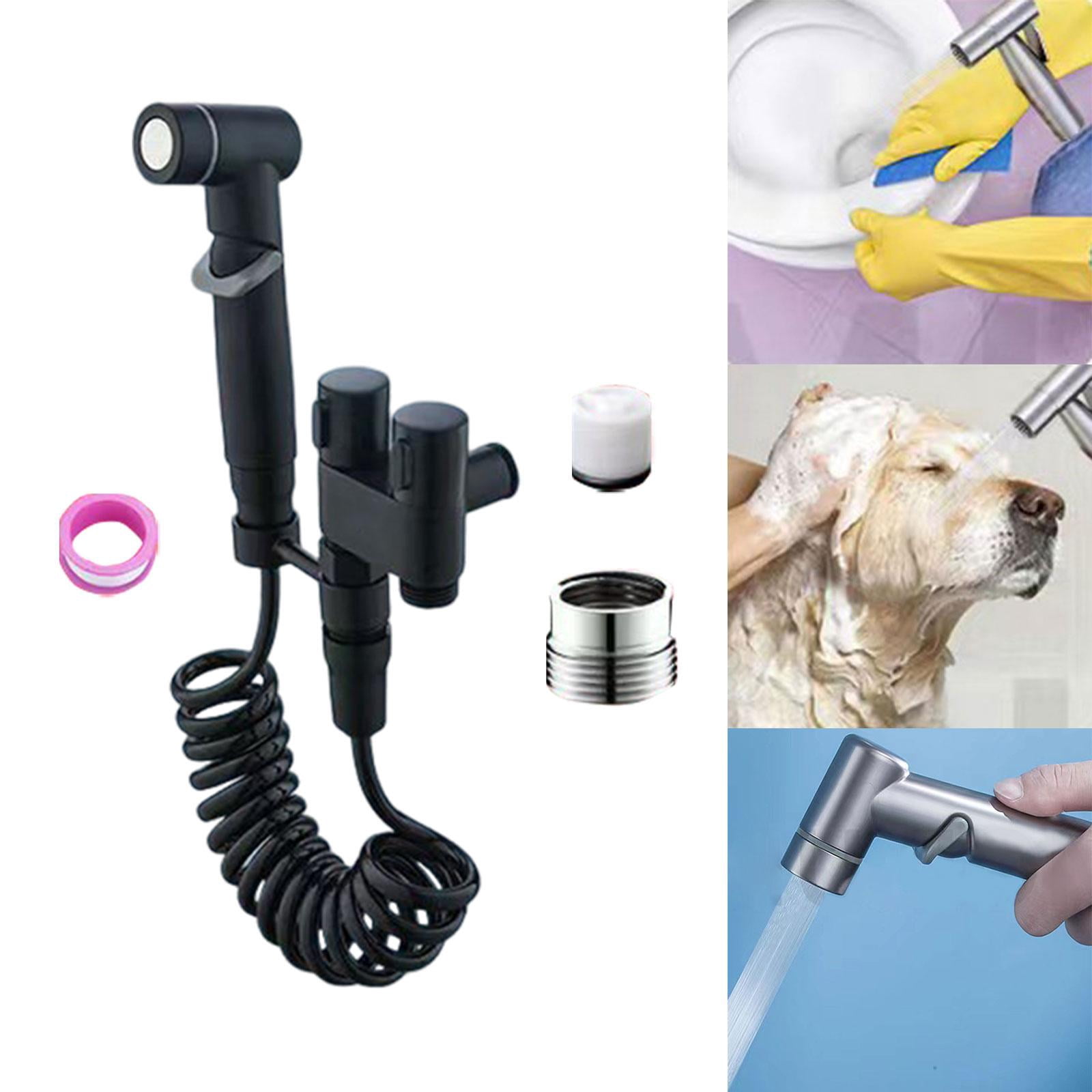 Bidet Sprayer Easy to Install Spray Head Bracket Shower Sprayer ...