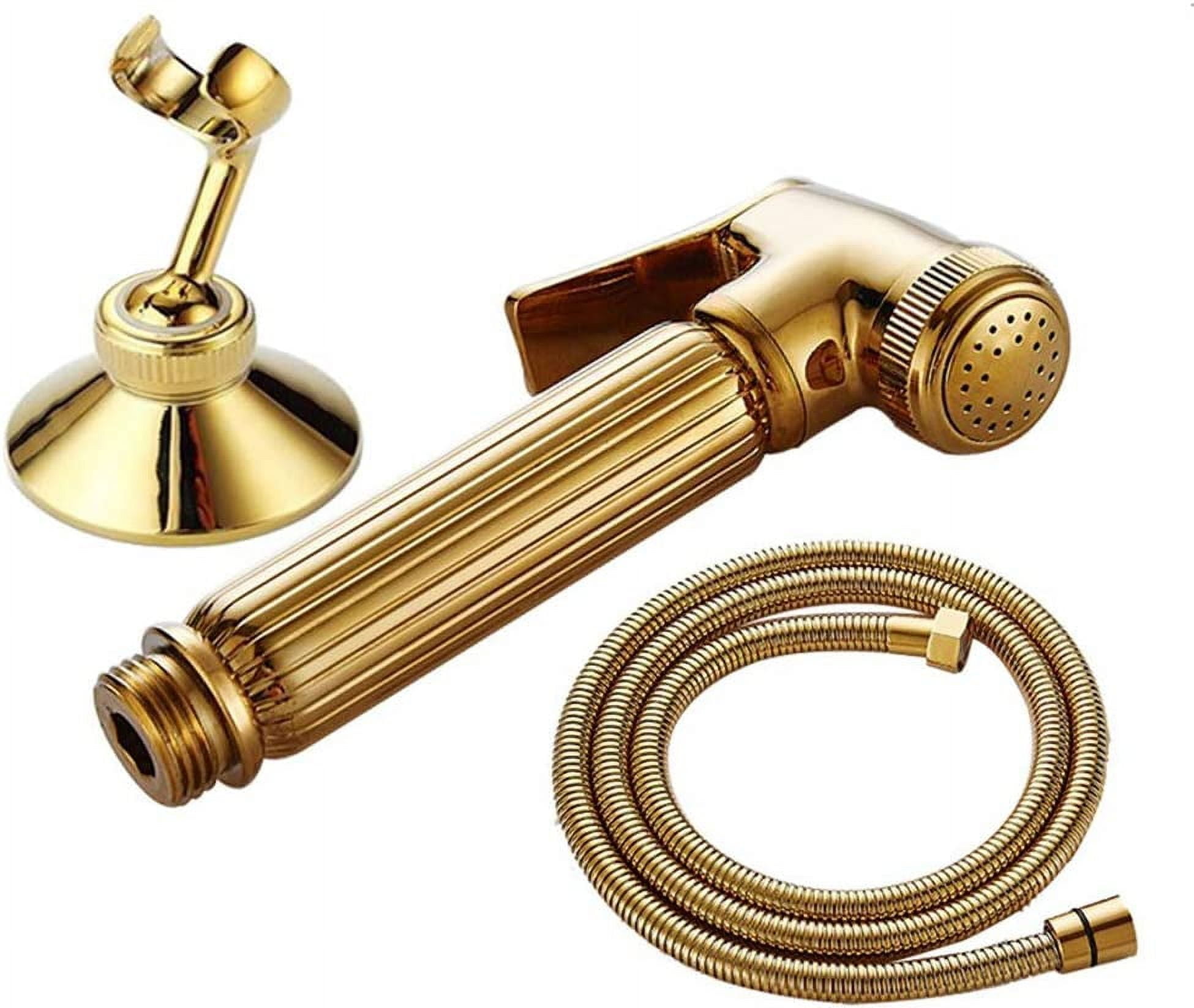 Bidet Sprayer Faucet Set with Cold Water Brass Handheld Toilet Bidet ...