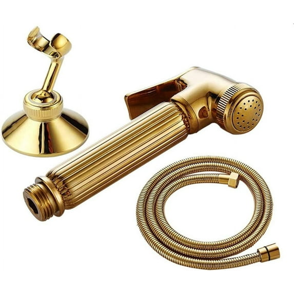 Bidet Sprayer Faucet Set with Cold Water Brass Handheld Toilet Bidet ...