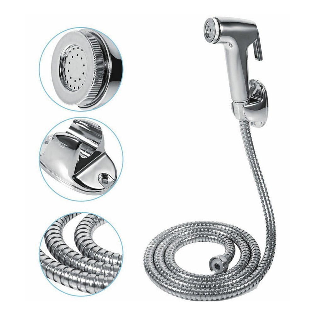 Bidet Sprayer Set Hand-Held Nozzle Bathroom Showering Pet Toilet Hand ...