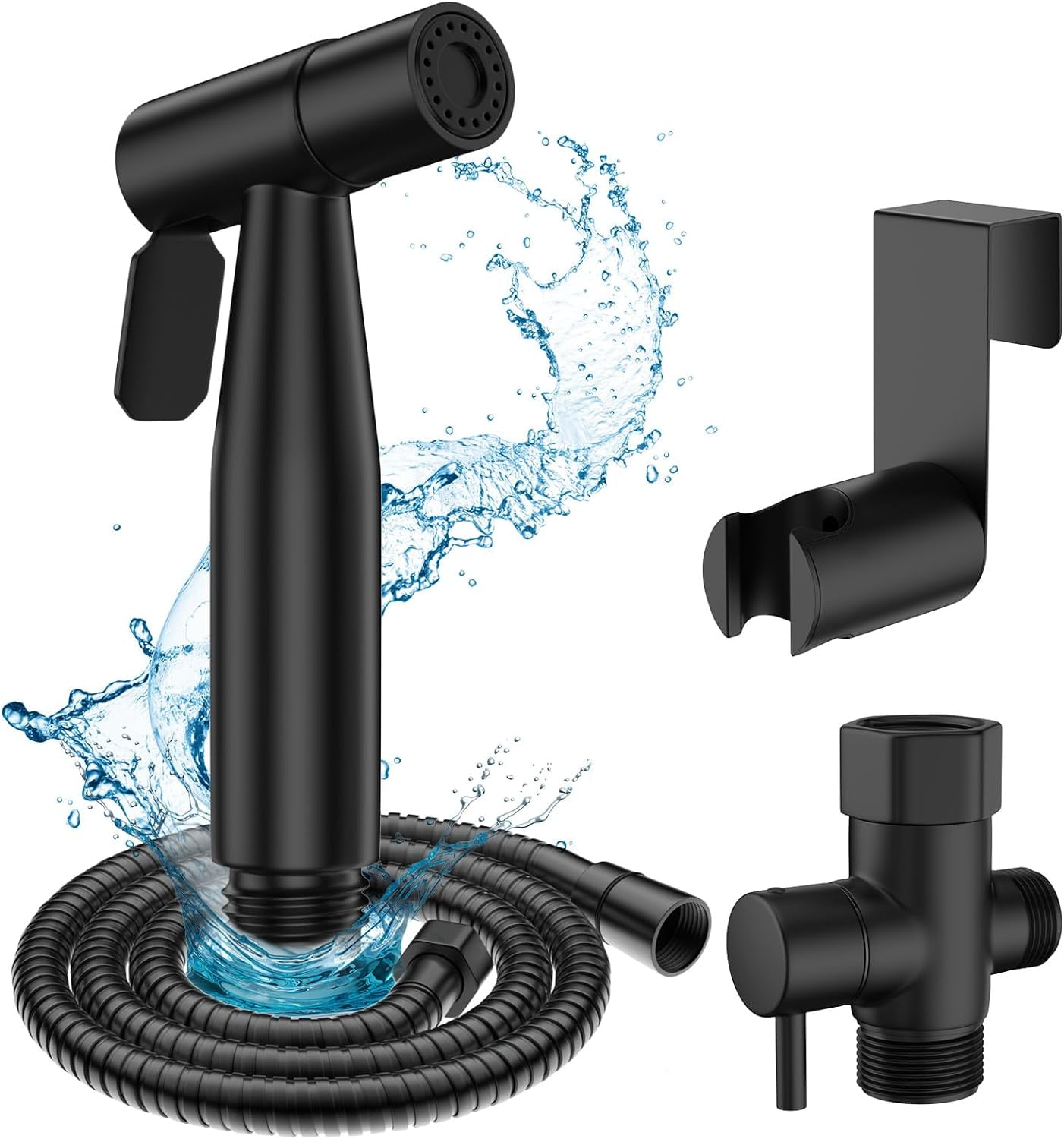 Bidet Sprayer for Toilet, Stainless Steel Handheld Sprayer Attachment ...