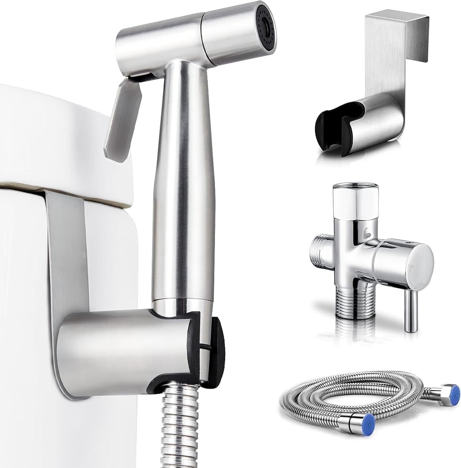 Bidet Sprayer for Toilet, Handheld Sprayer Kit, Cloth Diaper Sprayer ...
