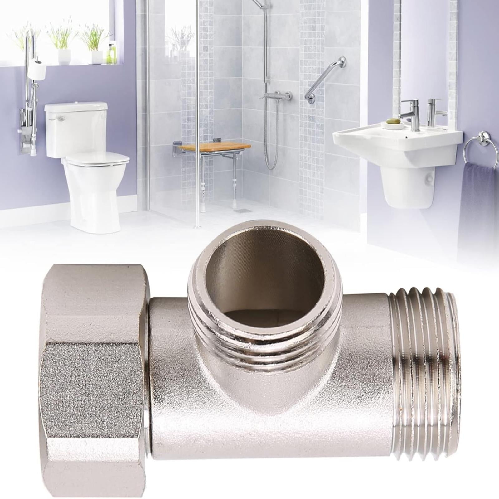 Bidet T-Adapter, Bidet T Adapter 7/8"x7/8"x3/8" 3 Way Adapter Or Tee ...