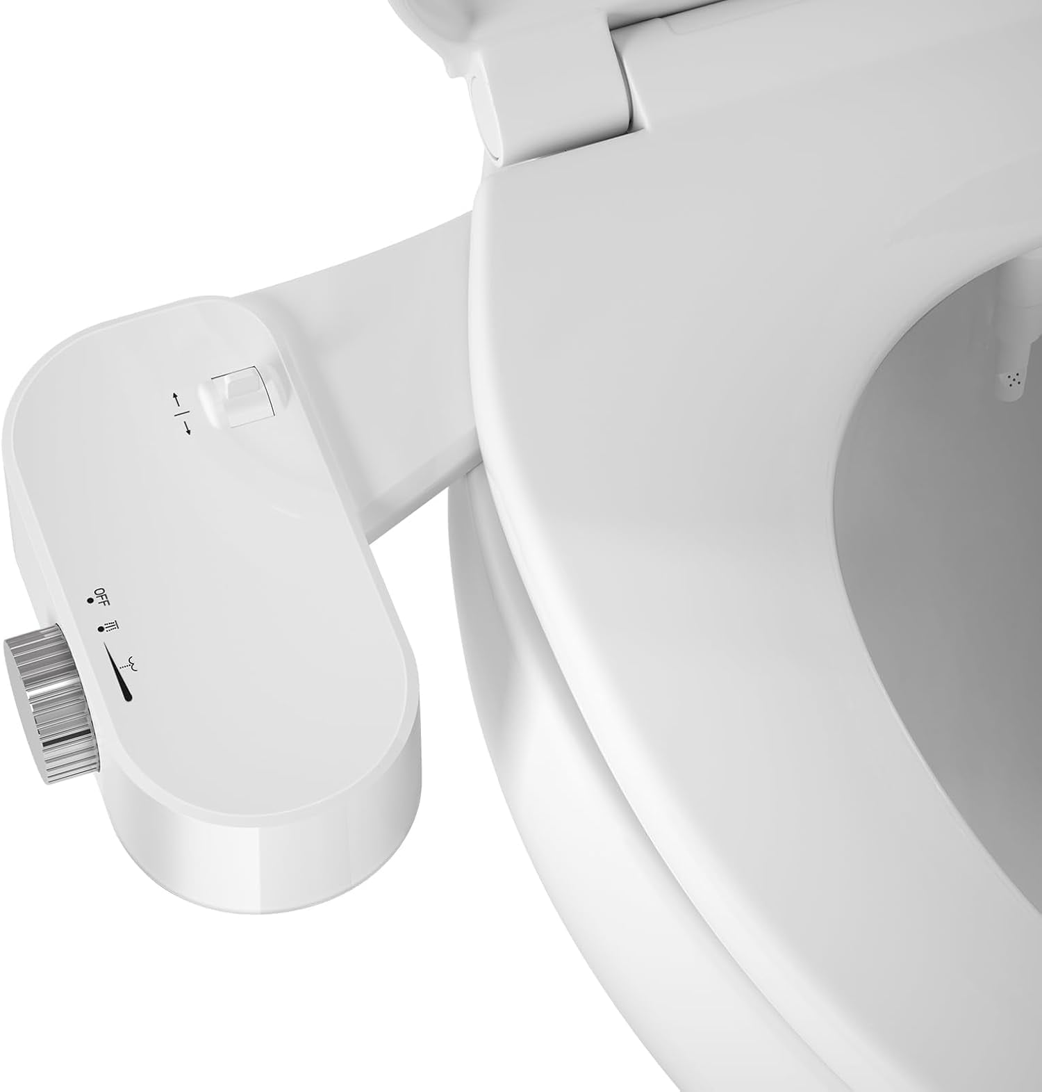 Bidet Toilet Seat Attachment with Rear and Feminine Wash, Bidet ...