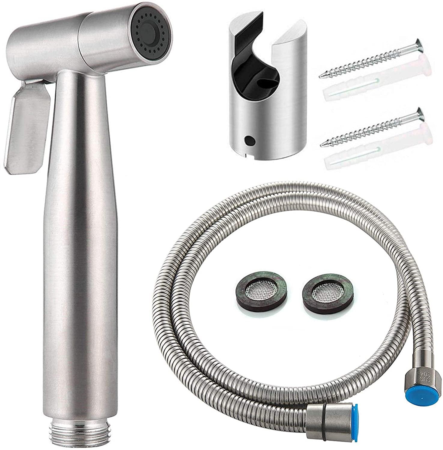Bidet WC Kit with Hand Shower - Hand Bidet Sprayer - Toilet Shower Head ...