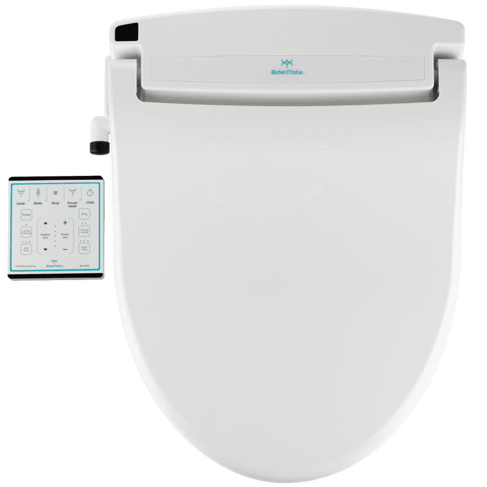 BidetMate 1000 Series Electric Bidet Smart Toilet Seat with Heated Warm ...