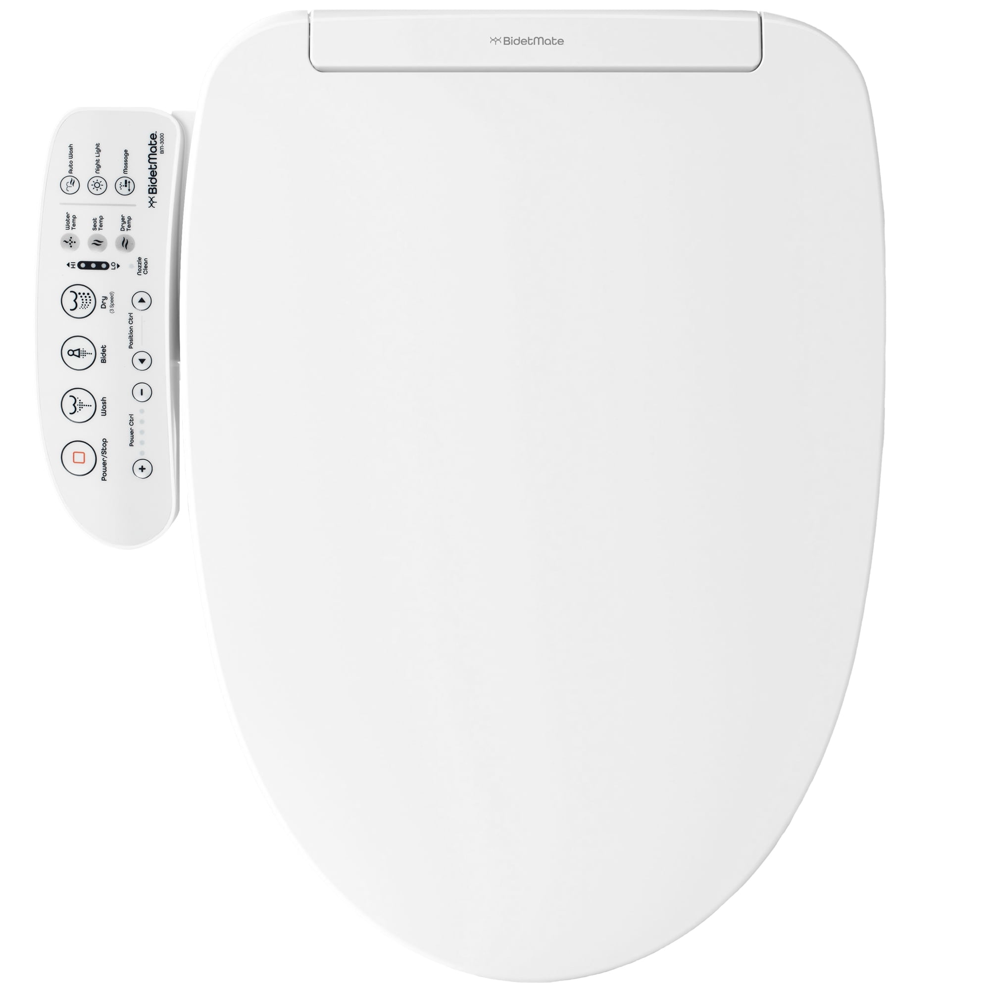 BidetMate 3000 Series Smart Toilet Seat with Bidet Adjustable & Self ...