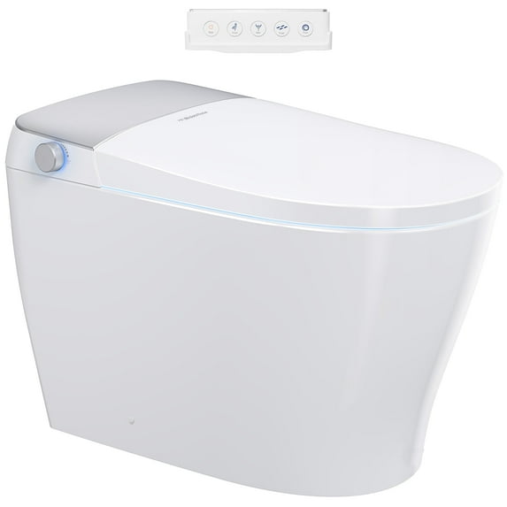 BidetMate 5000 Series Self-Cleaning Smart Toilet with Bidet, Night ...