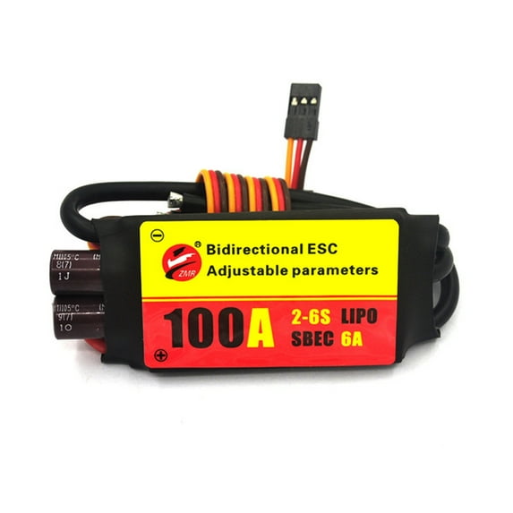 Bidirectional 12A 20A 30A 40A 60A 80A 100A Brushless ESC for Pneumatic ...