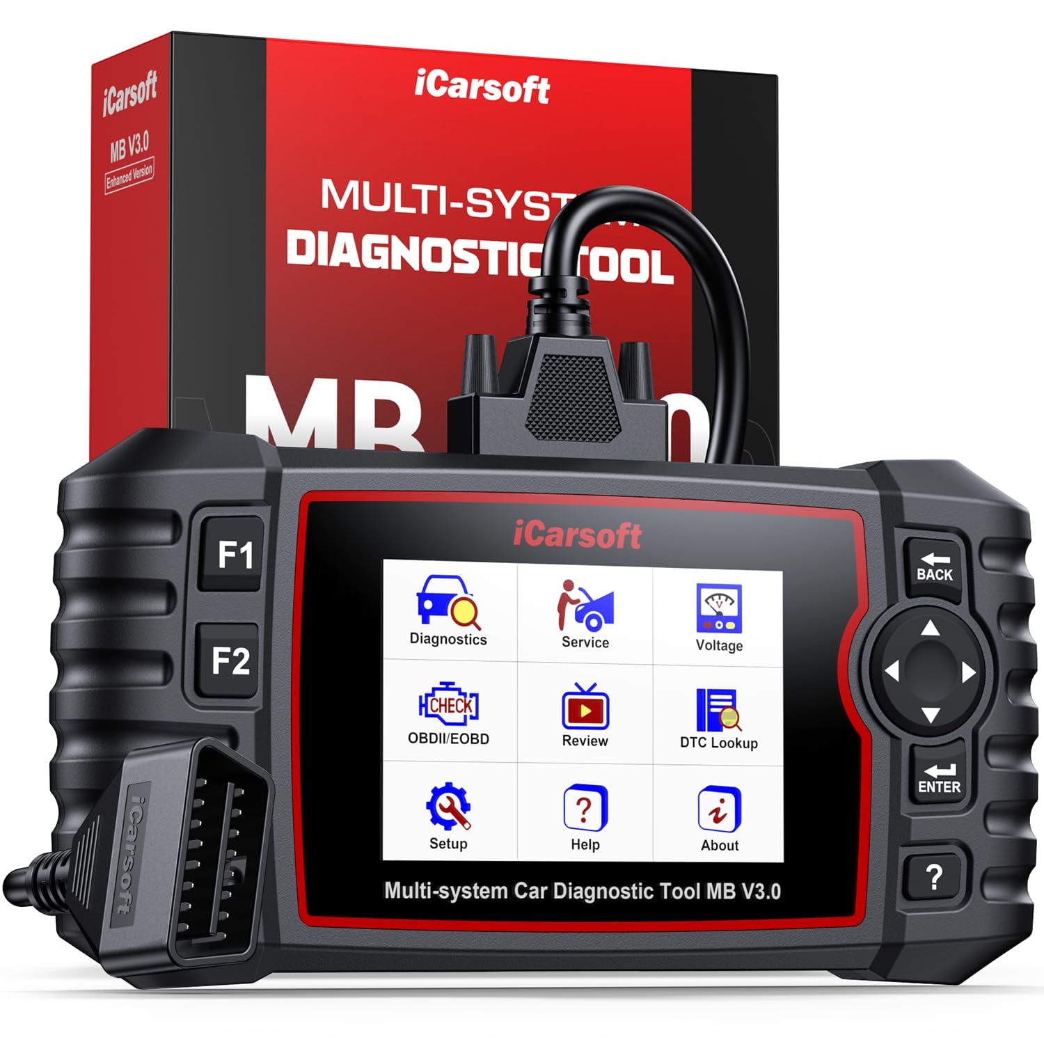 Bidirectional Diagnostic Tool for Mercedes-Benz/Sprinter/Smart, iCarsoft MB V3.0 (2025 Version ...