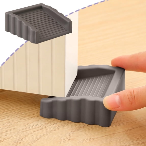 Bidirectional Door Stopper Wind Proof Punch Free No Drill Plastic Door ...