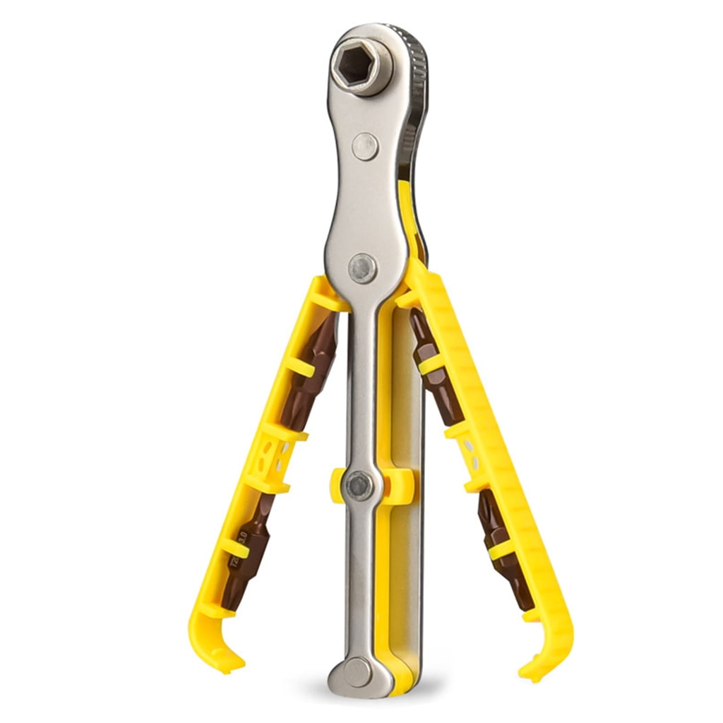 Bidirectional Screwdriver Set 90 Degree Right Flexible Angled ...