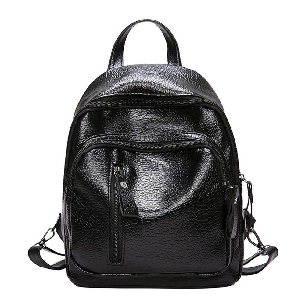 Bidobibo Convertible Mini Backpack, PU Leather, Anti-Theft Shoulder Bag ...