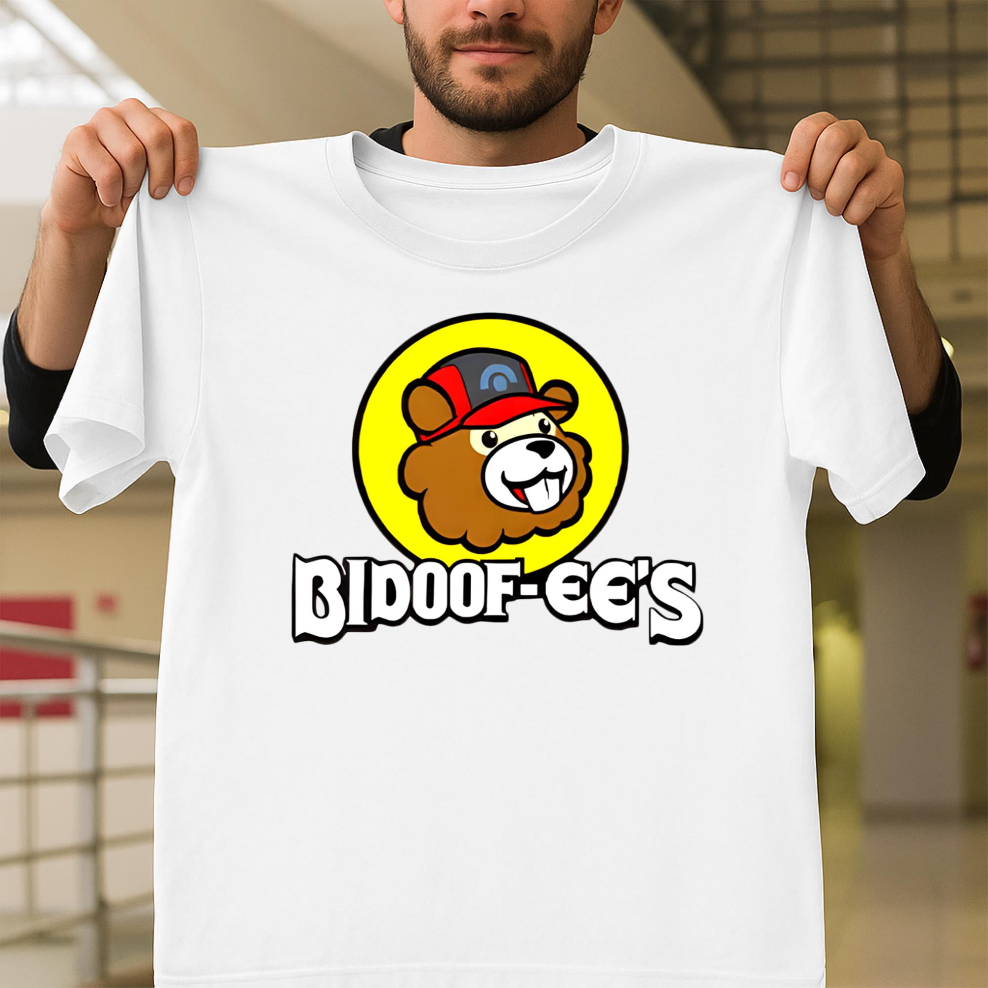 Bidoof-ee's Funny Parody Cartoon Creature Crossover, Meme Fan Gift V113086, for Men and Women ...