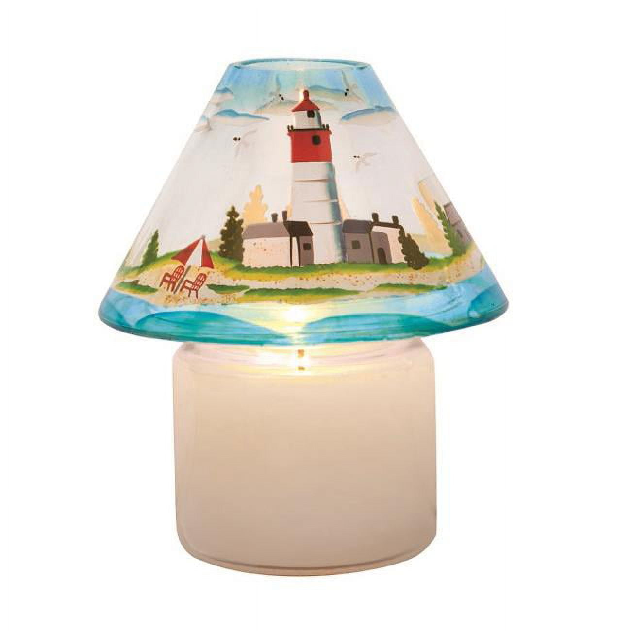 Biedermann & Sons G300LH Jar Shade Seashore Scene Lamp Shade - Pack of ...