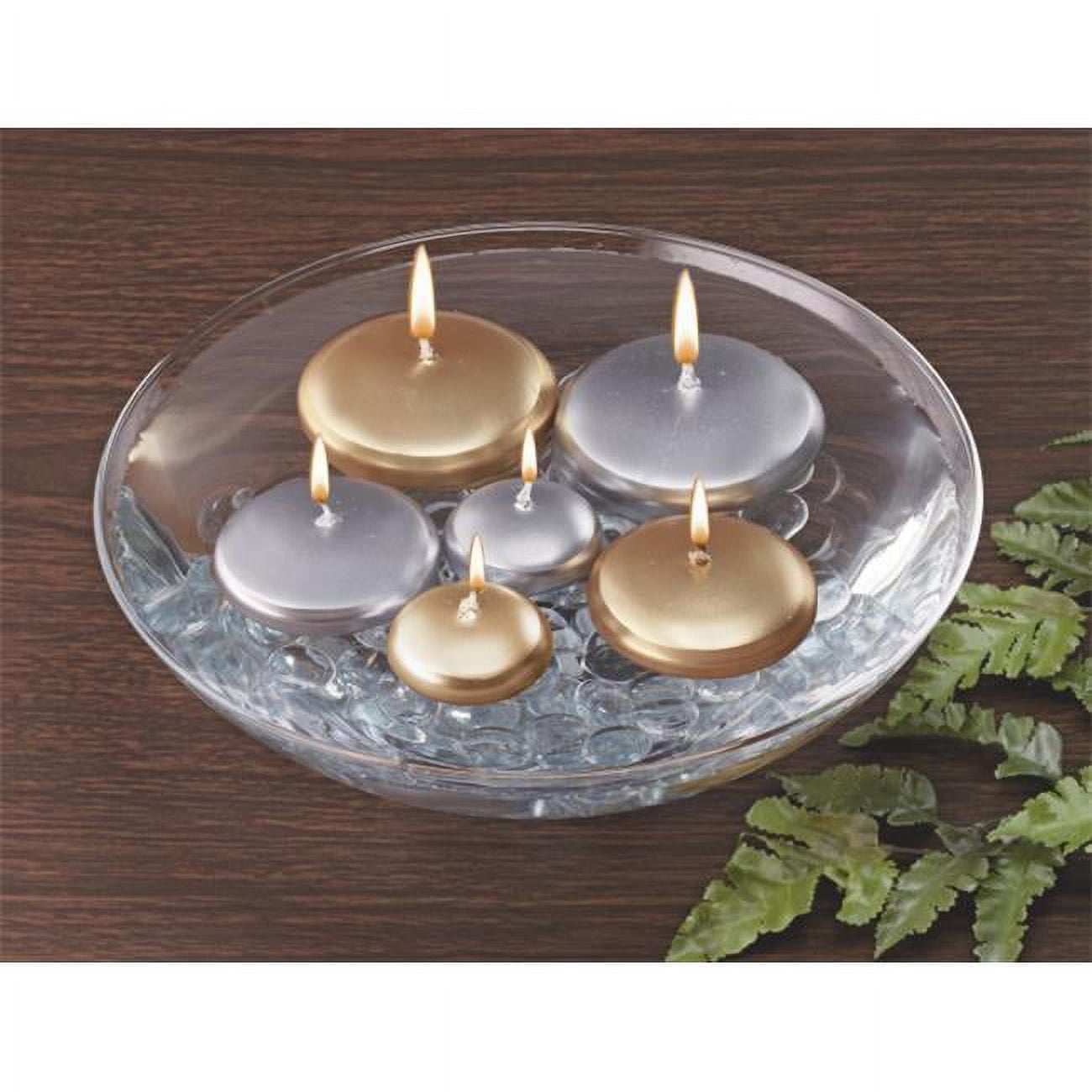 Biedermann & Sons C1330G Large Gold Floating Candle - Walmart.com