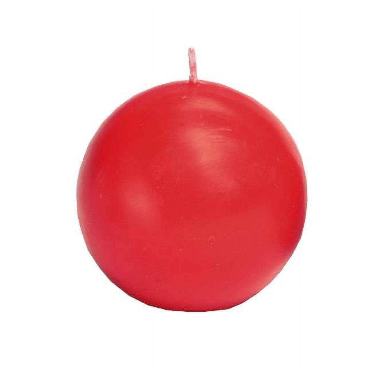Biedermann & Sons CBC60RD Ball Candles - 4 Red - Walmart.com