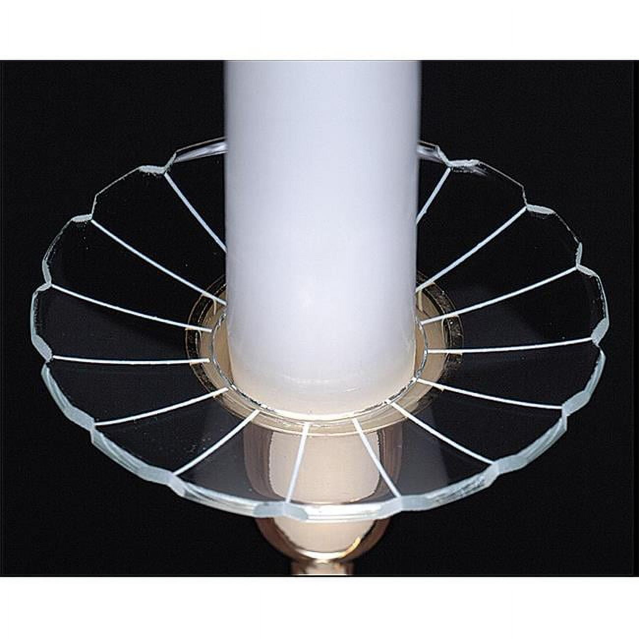 Biedermann & Sons M124 Fancy Segmented Glass Bobeche - Walmart.com
