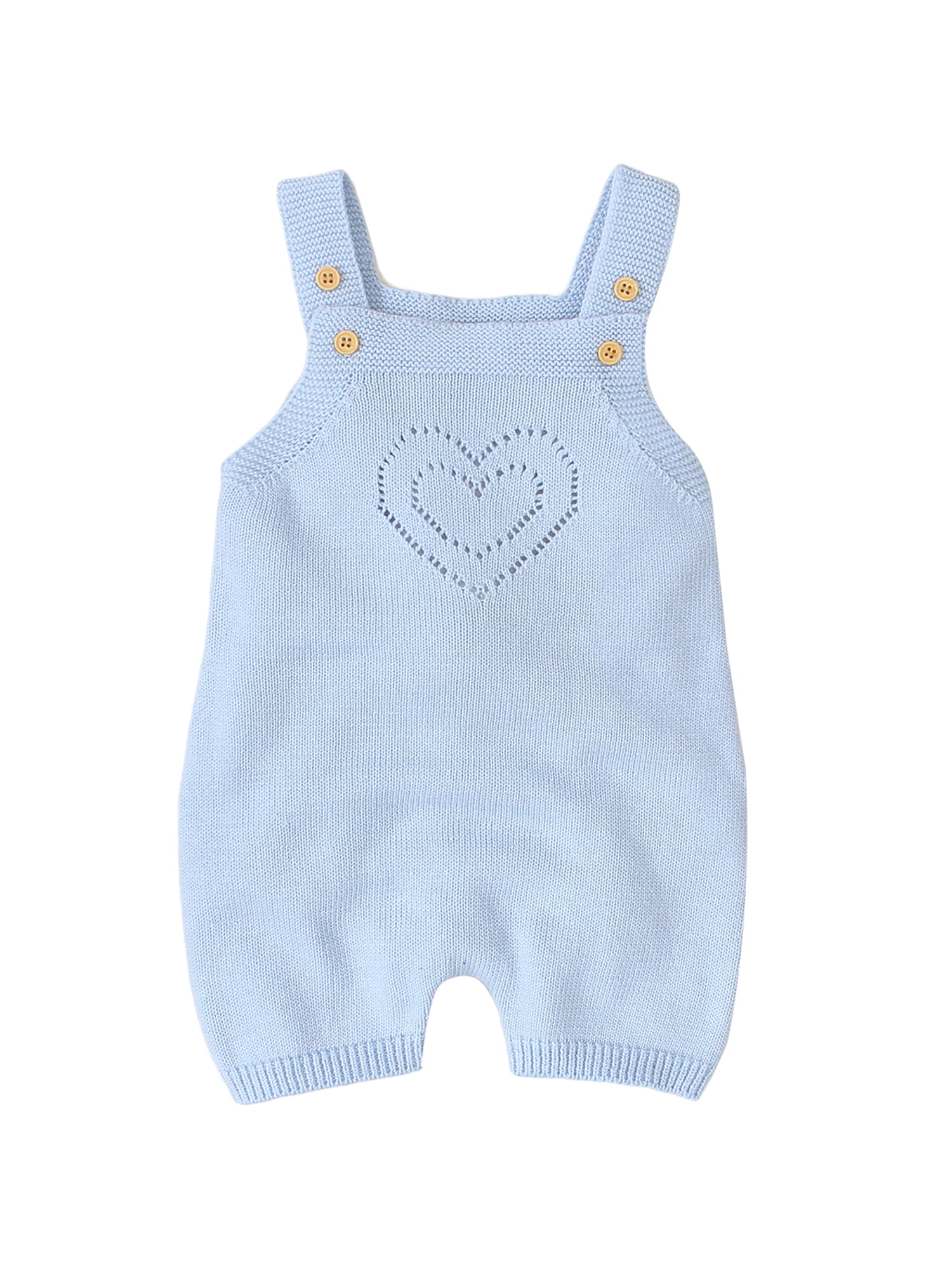 Biekopu Baby's Knitted Sling Romper, Contrast Color Cute Cartoon Rabbit ...