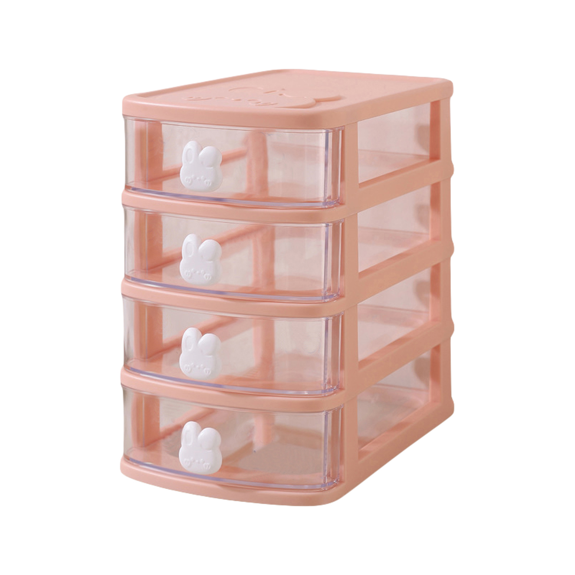 IRIS USA Stackable Modular Plastic Storage Drawers Clear Plastic ...