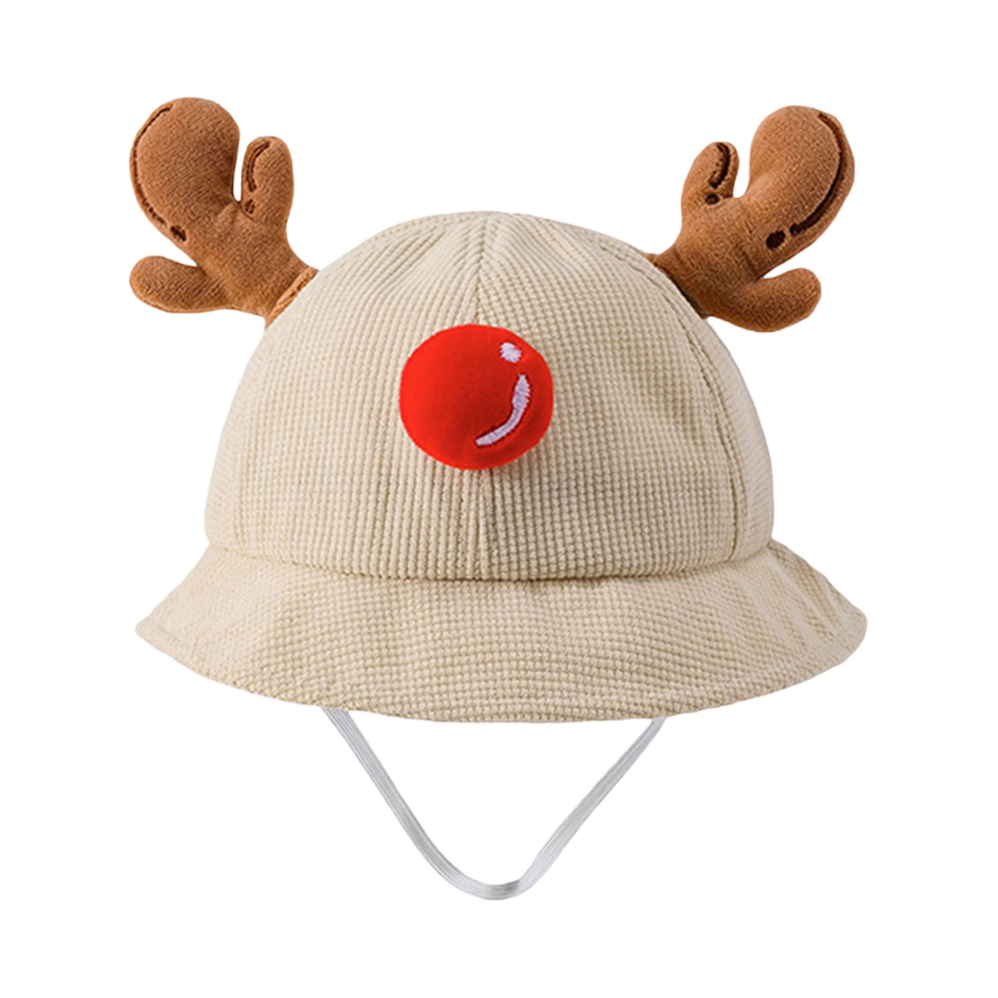Biekopu Toddler Kid Summer Fishermen Cap, Cute Antler Contrast Color ...